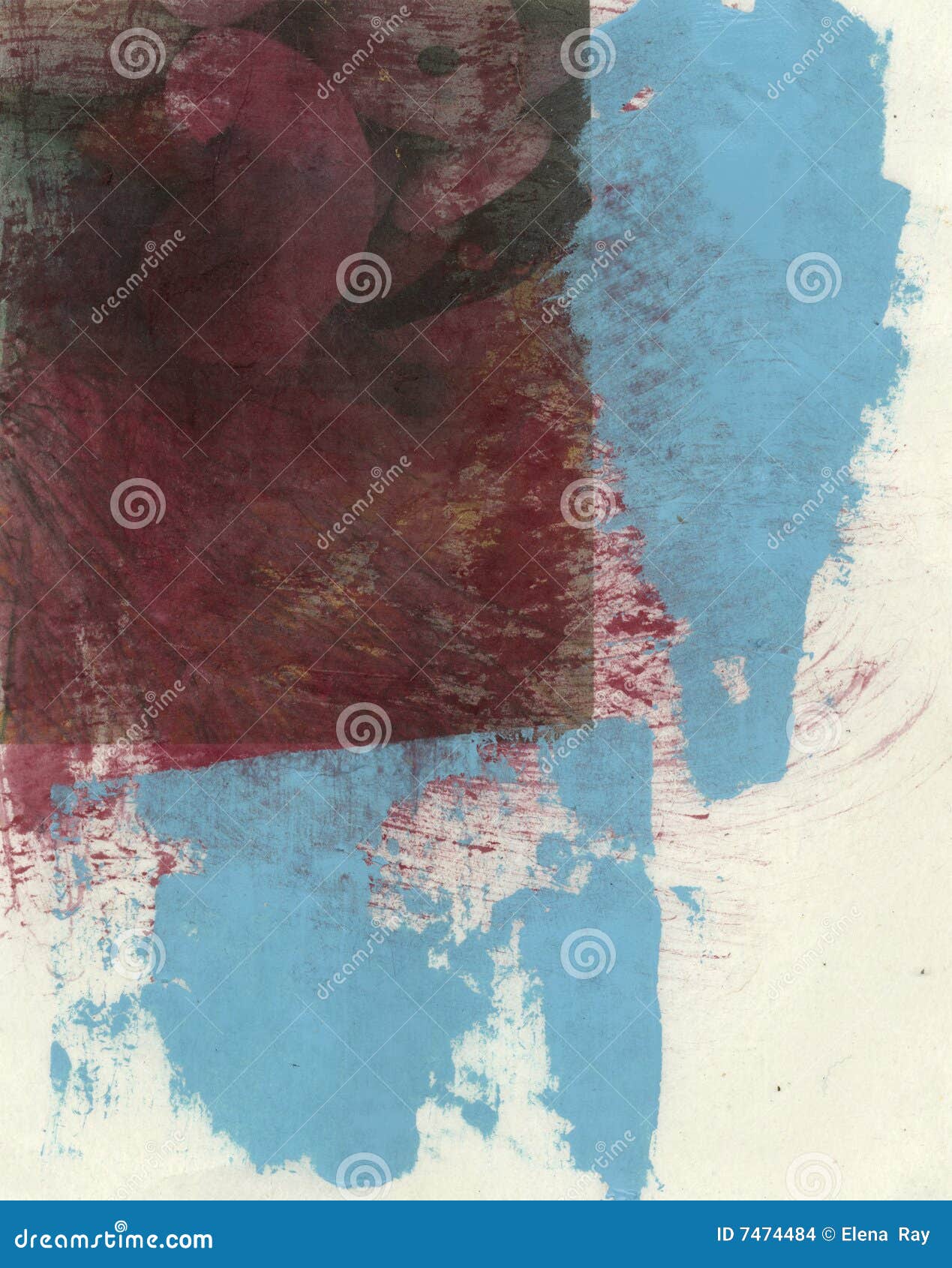 Abstract Red and Cyan stock illustration. Illustration of shape - 7474484