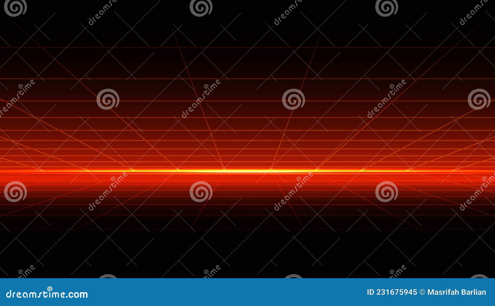 Abstract Red 3d Space. Basic RGB Stock Vector - Illustration of ...