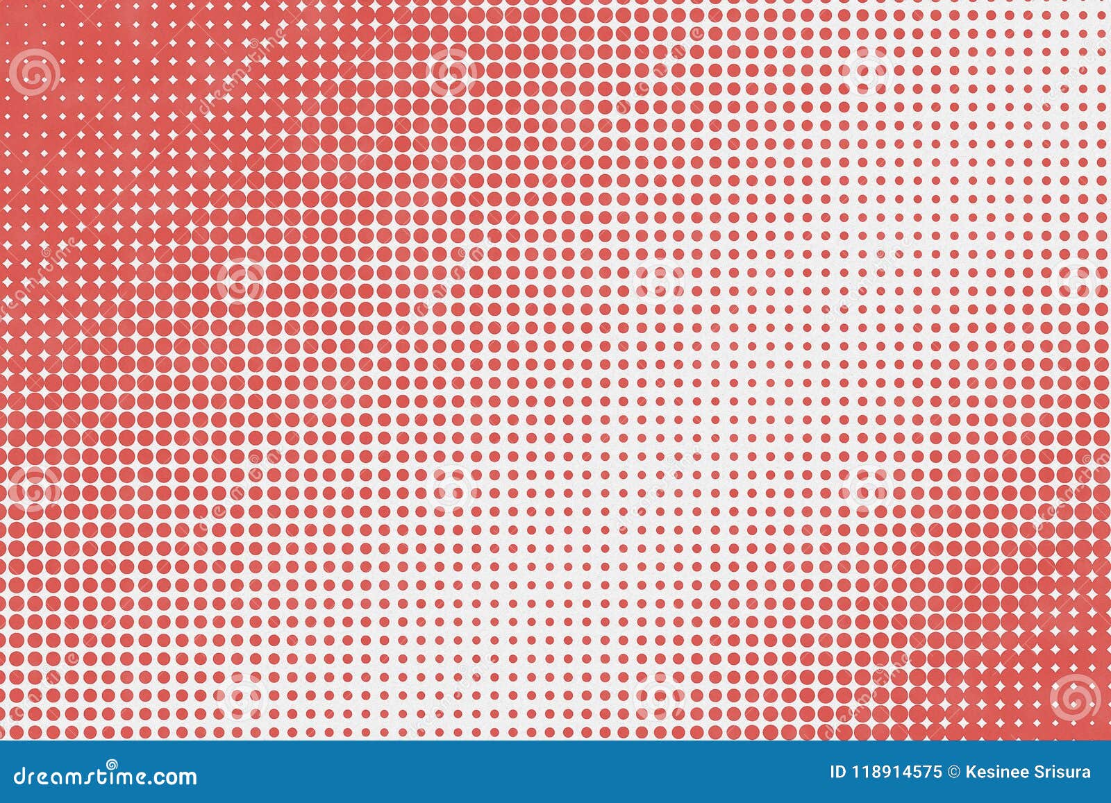 Abstract Red Dots Pattern with Gradient Halftone Effect Stock ...