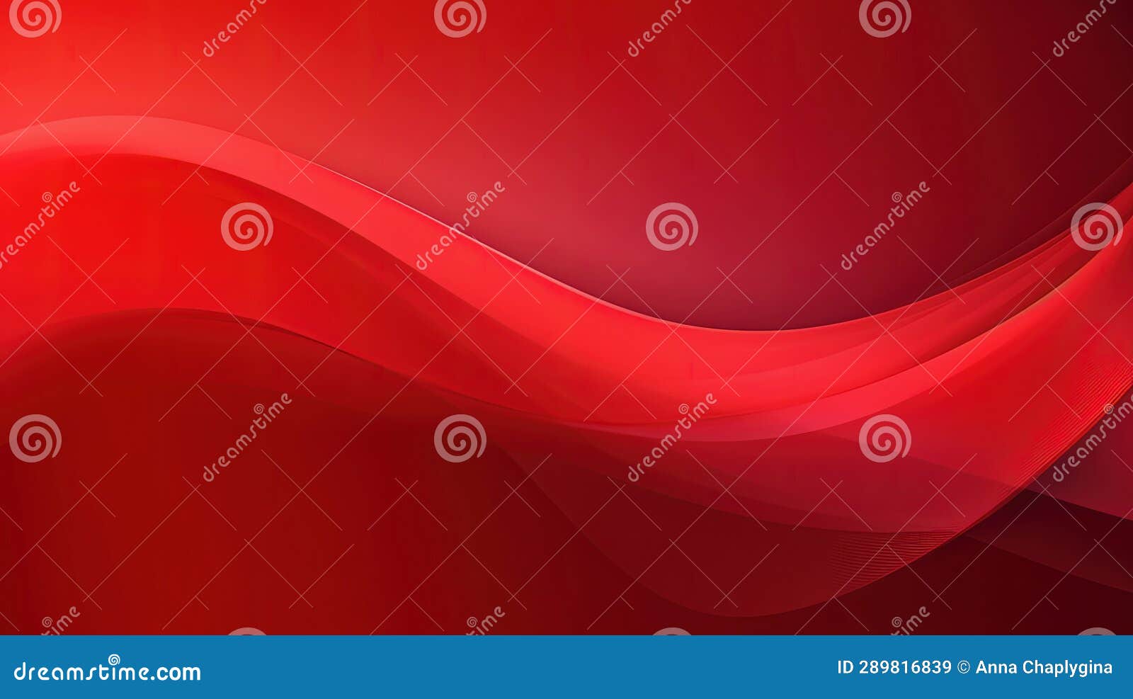 Abstract Red Dynamic Background Design with Waves Stock Image - Image ...