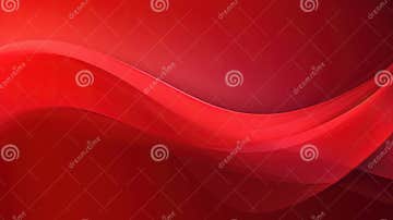 Abstract Red Dynamic Background Design with Waves Stock Image - Image ...