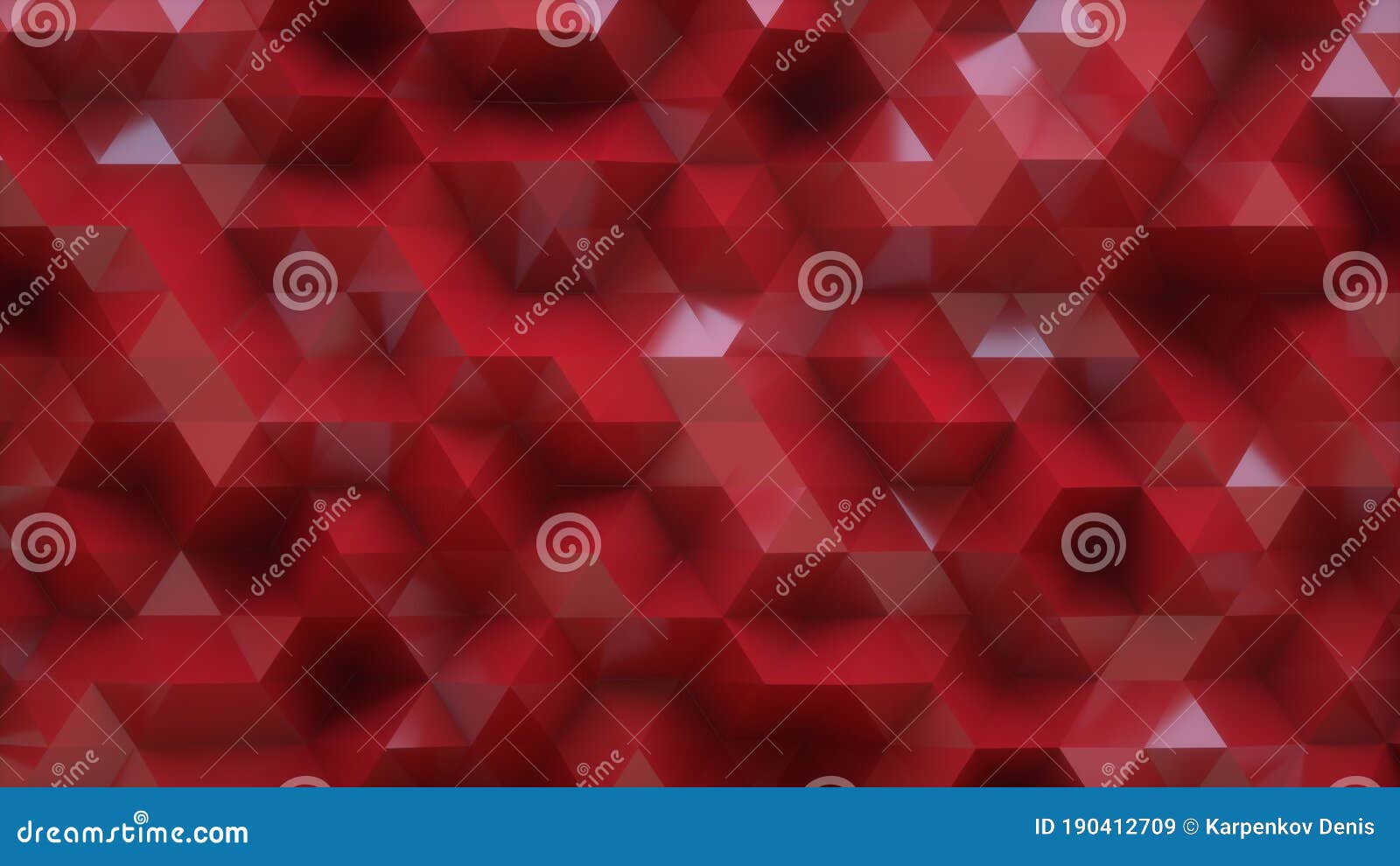 Abstract Red Embossed Background 3D Image Stock Illustration ...