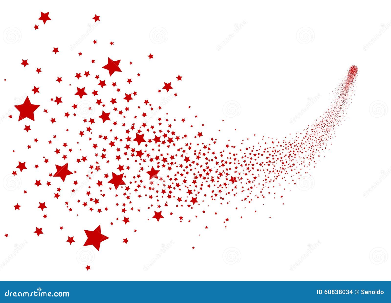 Abstract Red Falling Star Vector - Shooting Star Stock Vector ...