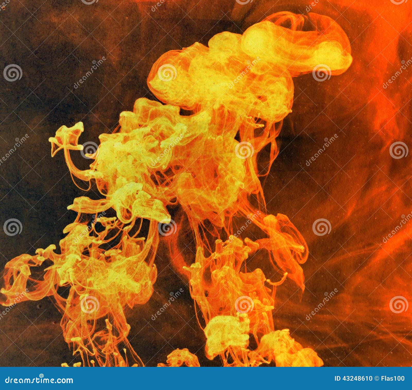 Abstract red flame stock illustration. Illustration of dark - 43248610