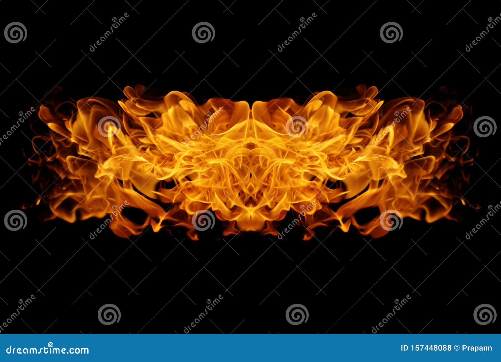 Abstract Red Flames on a Black for Background Stock Photo - Image of ...