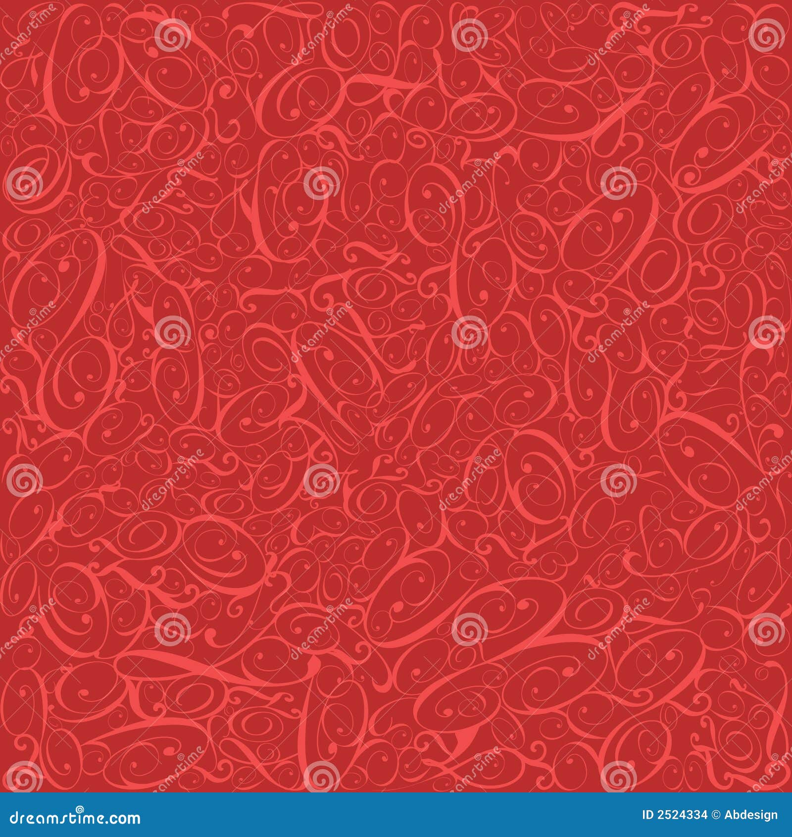 Abstract Red Floral Background Stock Illustration - Illustration of ...