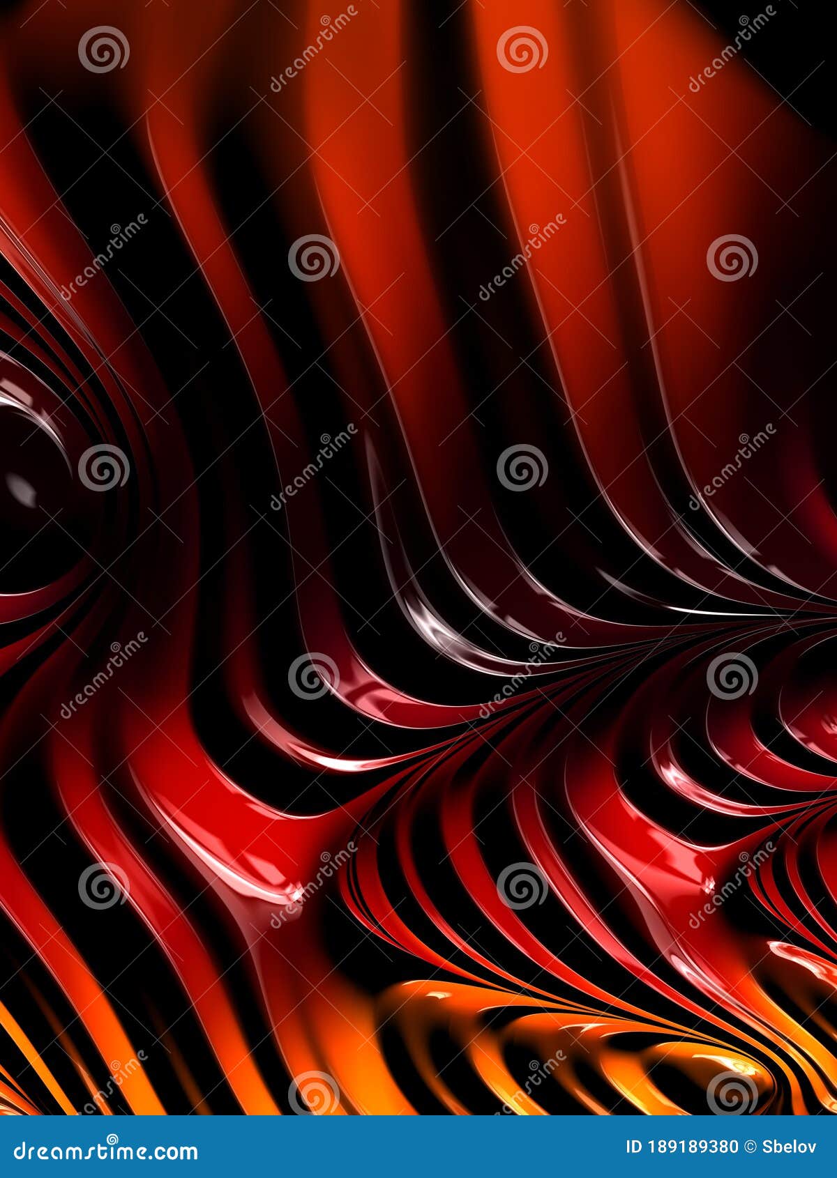 Abstract Red Futuristic Background Stock Illustration - Illustration of ...