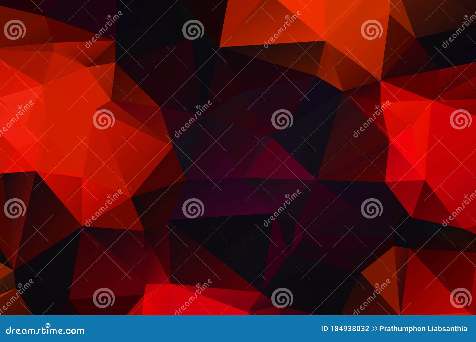Abstract Red Geometric Background for Design Stock Vector ...