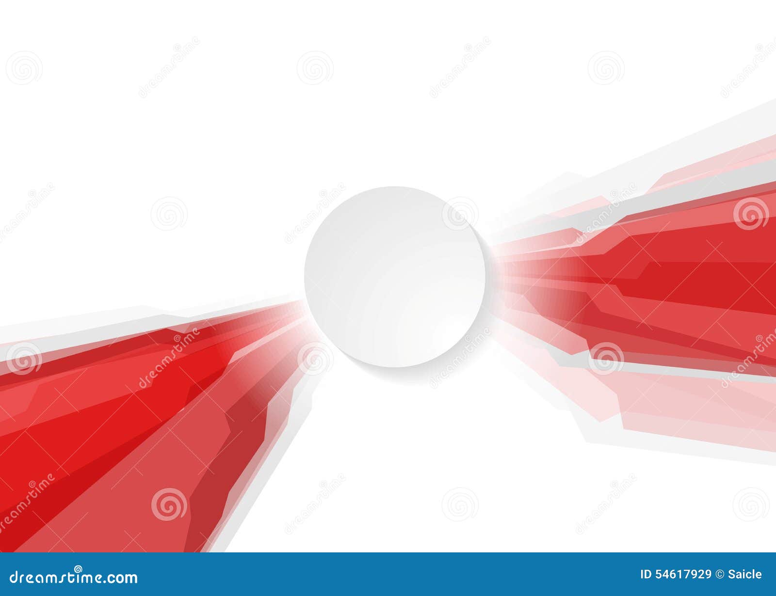 Abstract Red Geometric Concept Background Stock Vector - Illustration ...