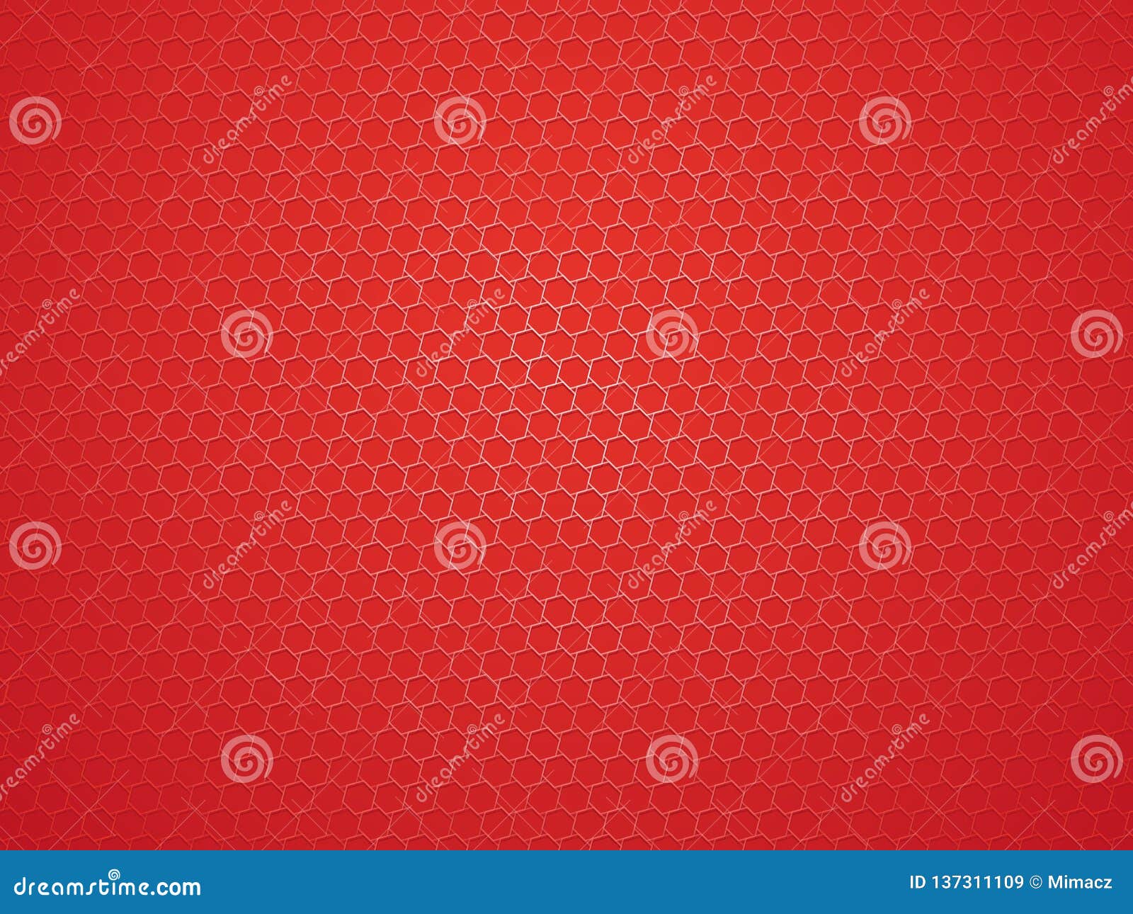 Abstract Red Geometric Hexagon Background Stock Vector - Illustration ...