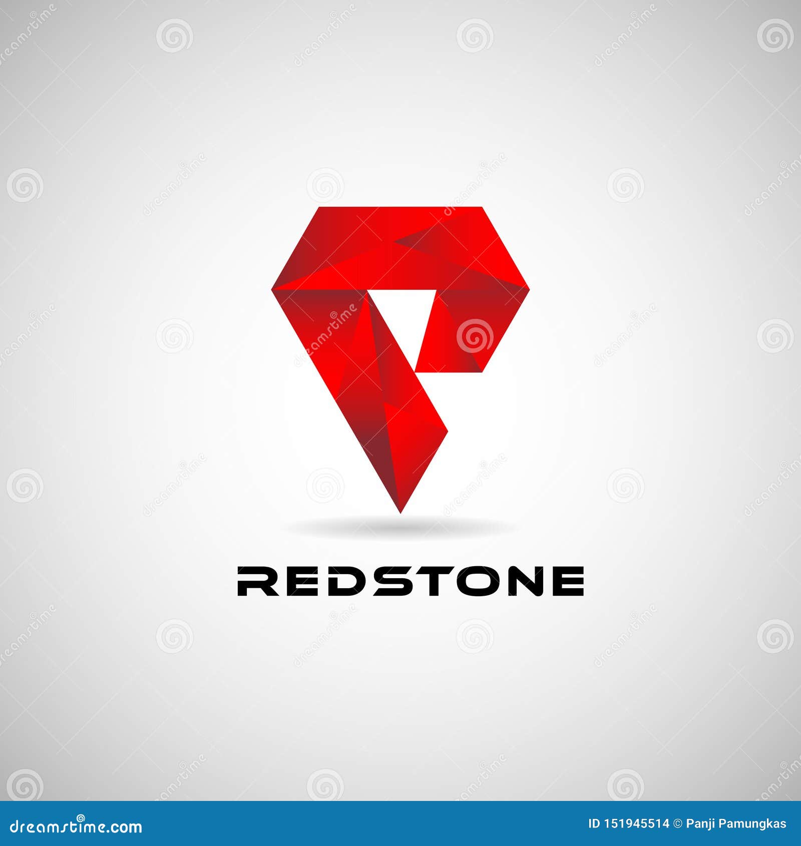 Abstract Red Geometric Shape Logo Sign Symbol Icon Stock Illustration ...