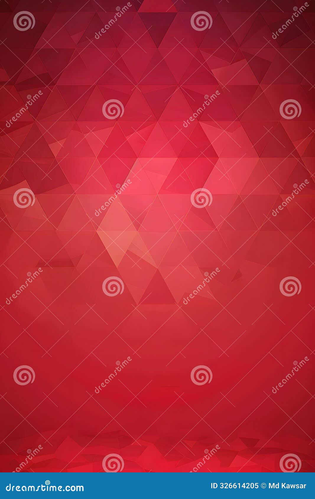 Abstract Red Geometric Triangle Background Stock Illustration ...