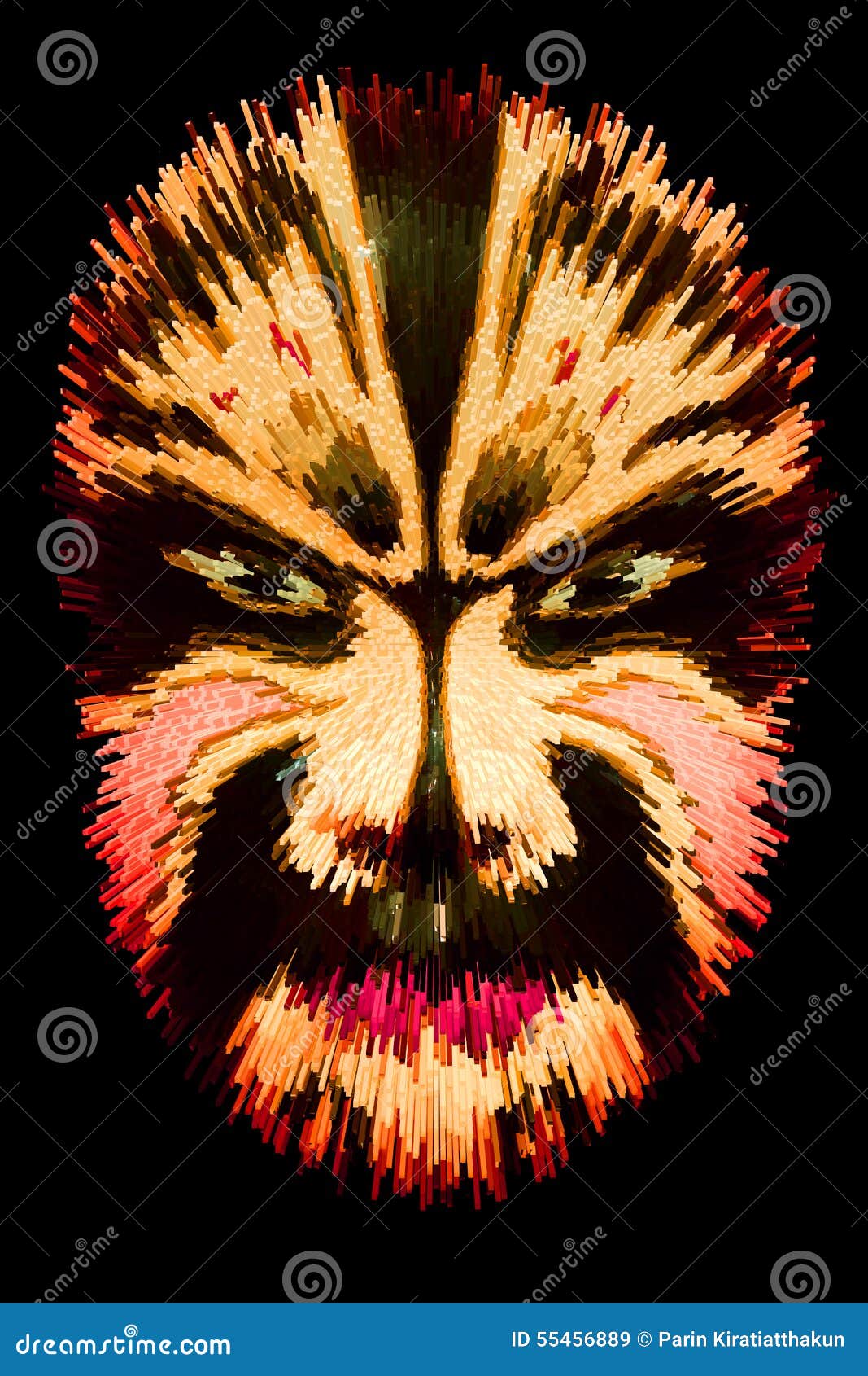 Abstract Red Ghost Background. Stock Image - Image of modern, abstract ...