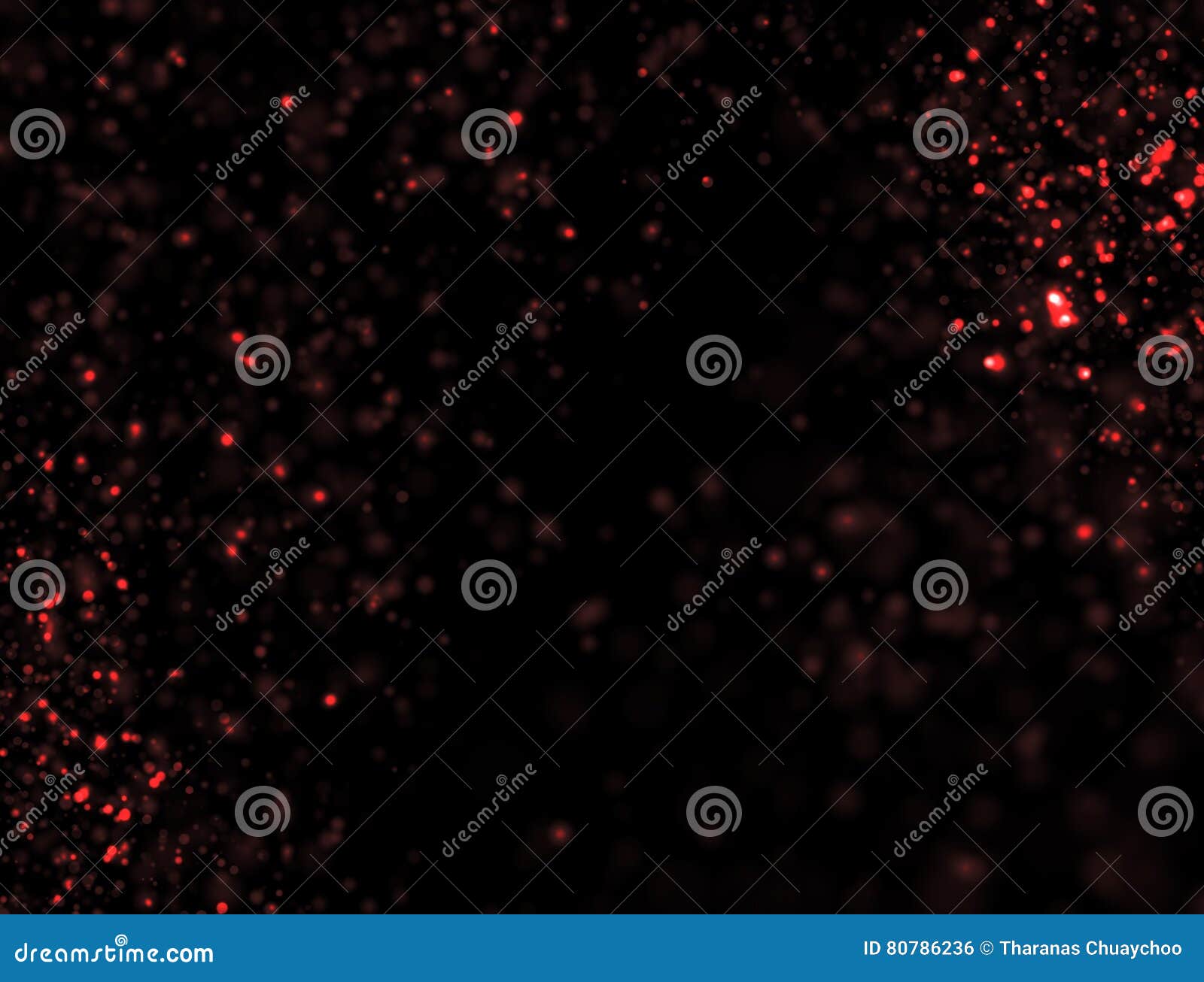 Abstract Red Glitter Explosion on Black Background Stock Photo - Image ...
