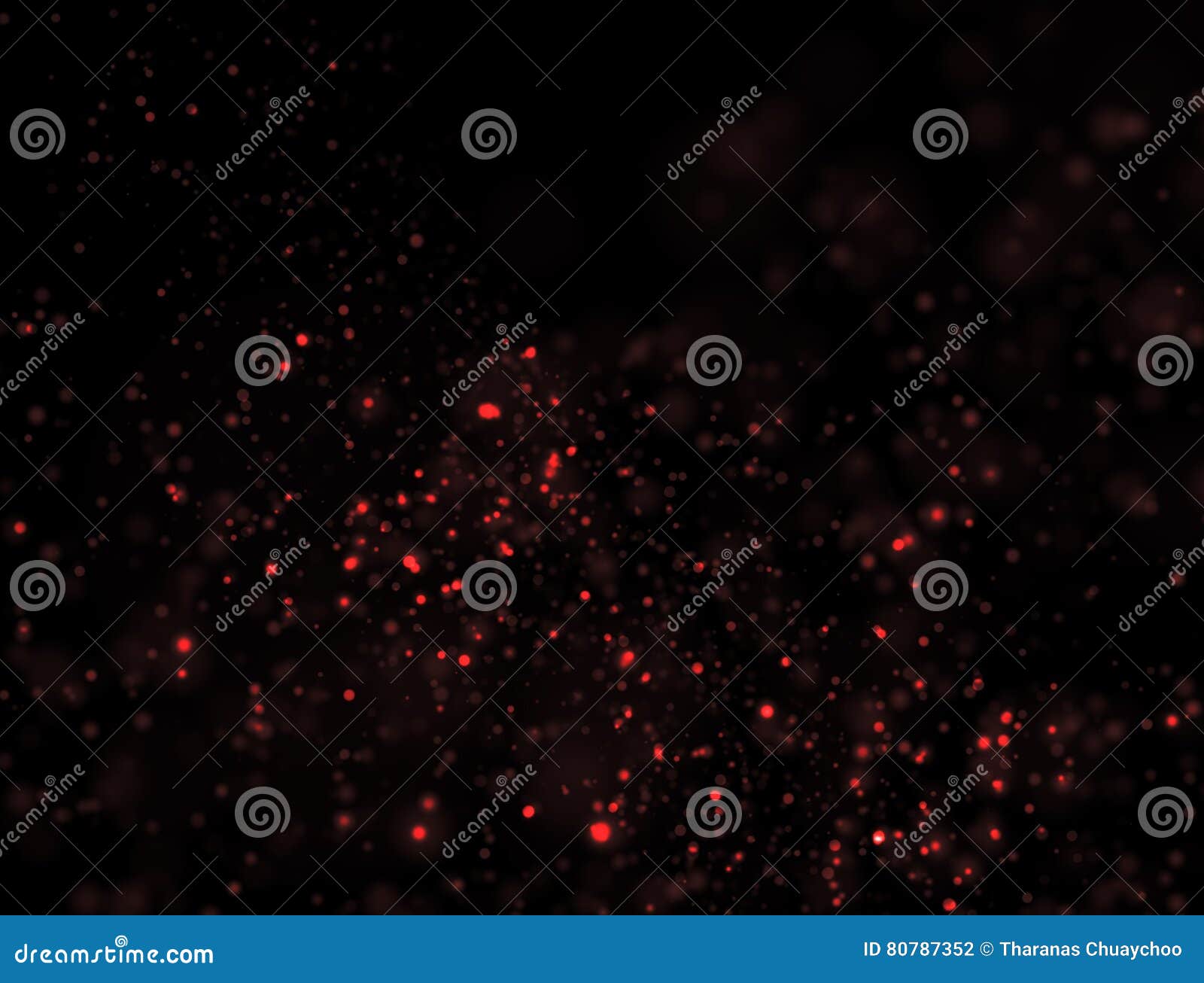 Abstract Red Glitter Explosion on Black Background Stock Photo - Image ...