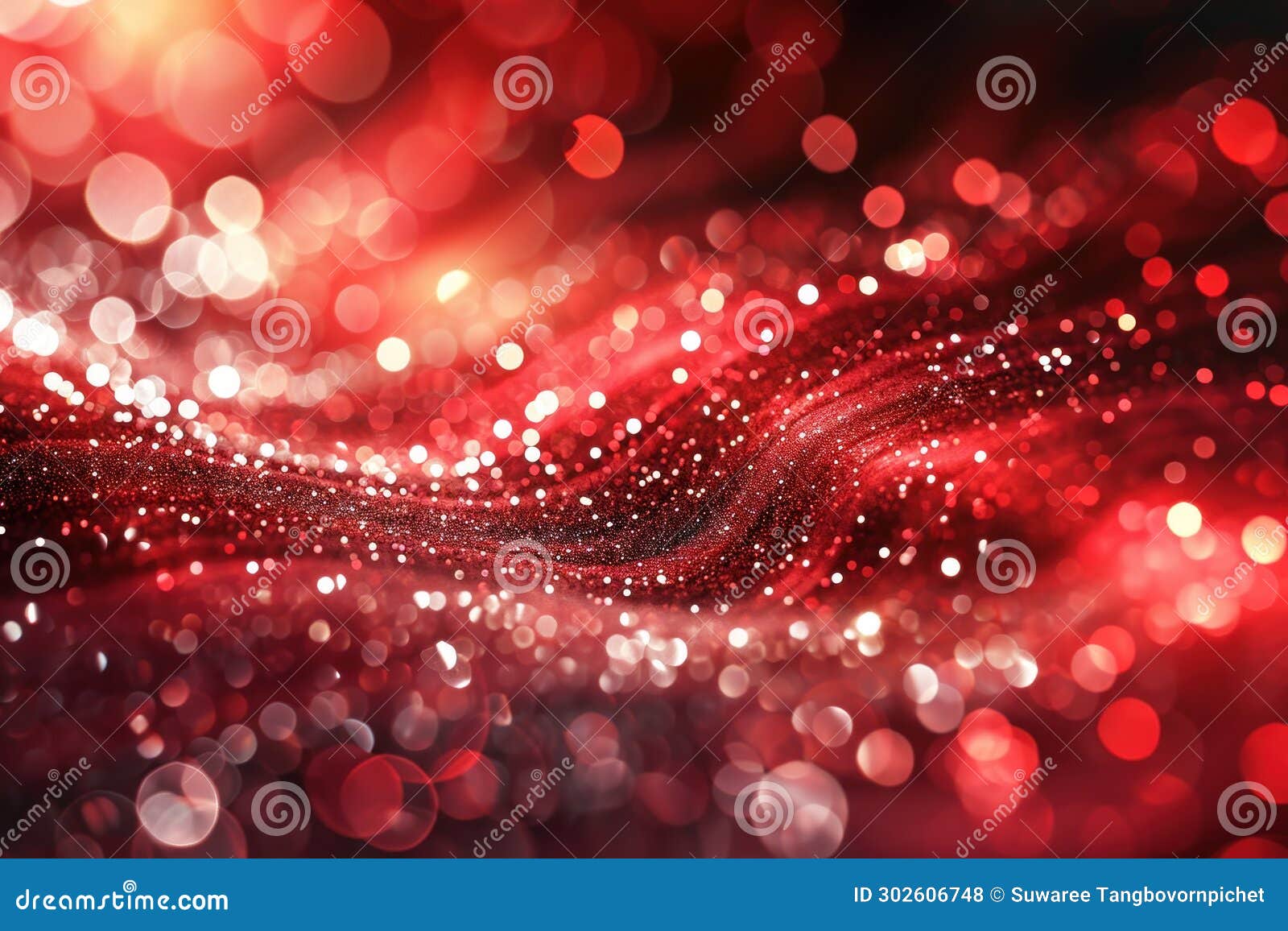 Abstract Red Glitter Sparking Texture Background Stock Illustration ...
