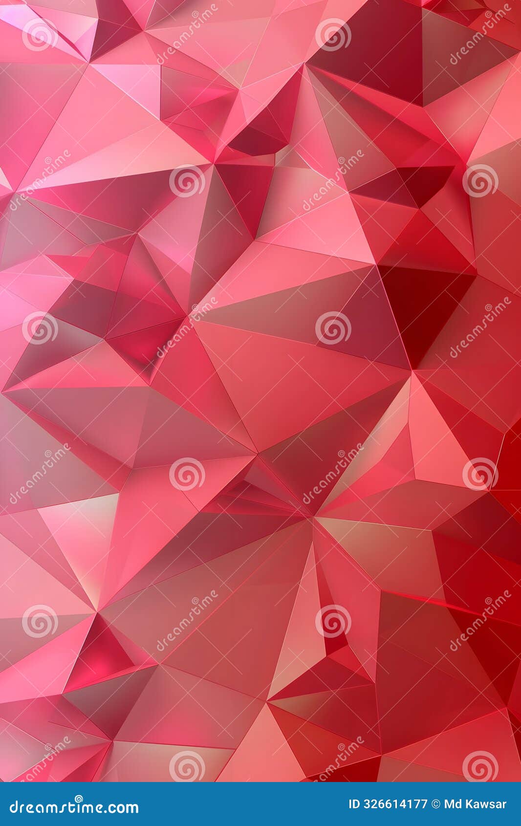 Abstract Red Gradient Low-Poly Background Stock Illustration - Illustration of gradient, graphic ...