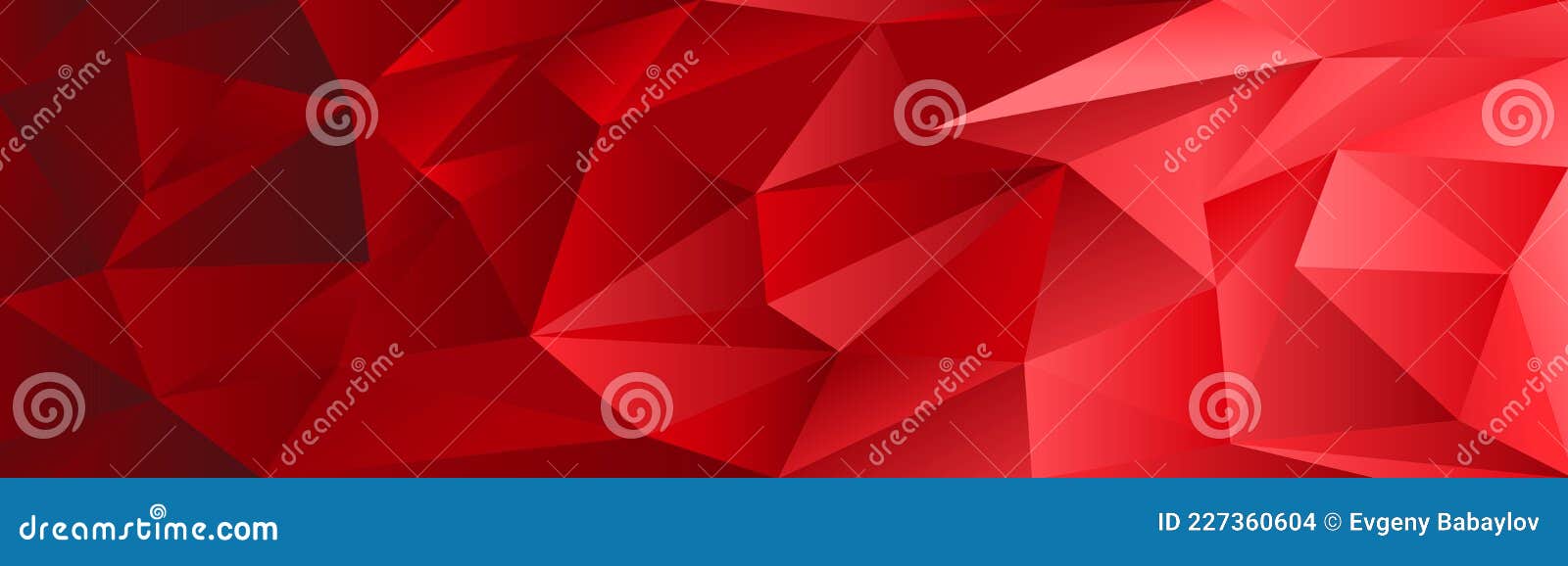 Abstract Red Gradient Triangles of Different Sizes - Vector Stock ...