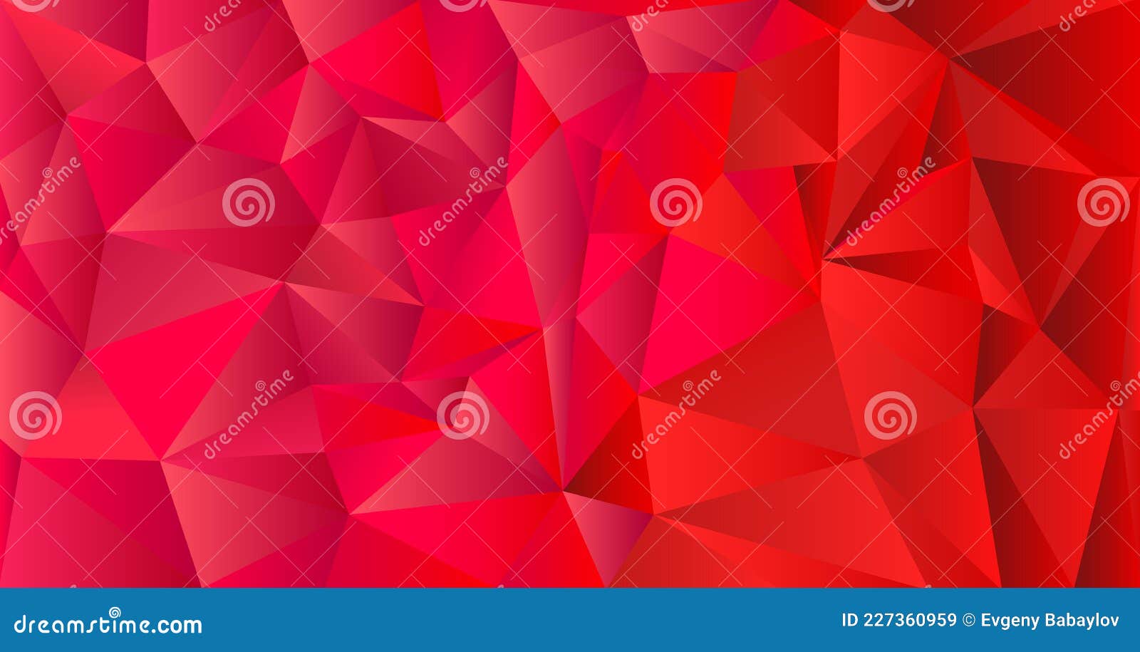 Abstract Red Gradient Triangles of Different Sizes - Vector Stock ...
