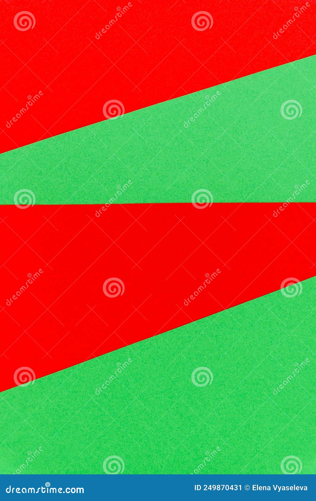 Abstract Bright Red on Green Paper Vertical Background. Stock Image ...