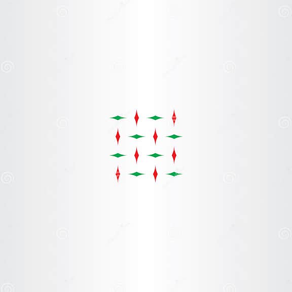 Abstract Red Green Square Vector Stock Vector - Illustration of ...