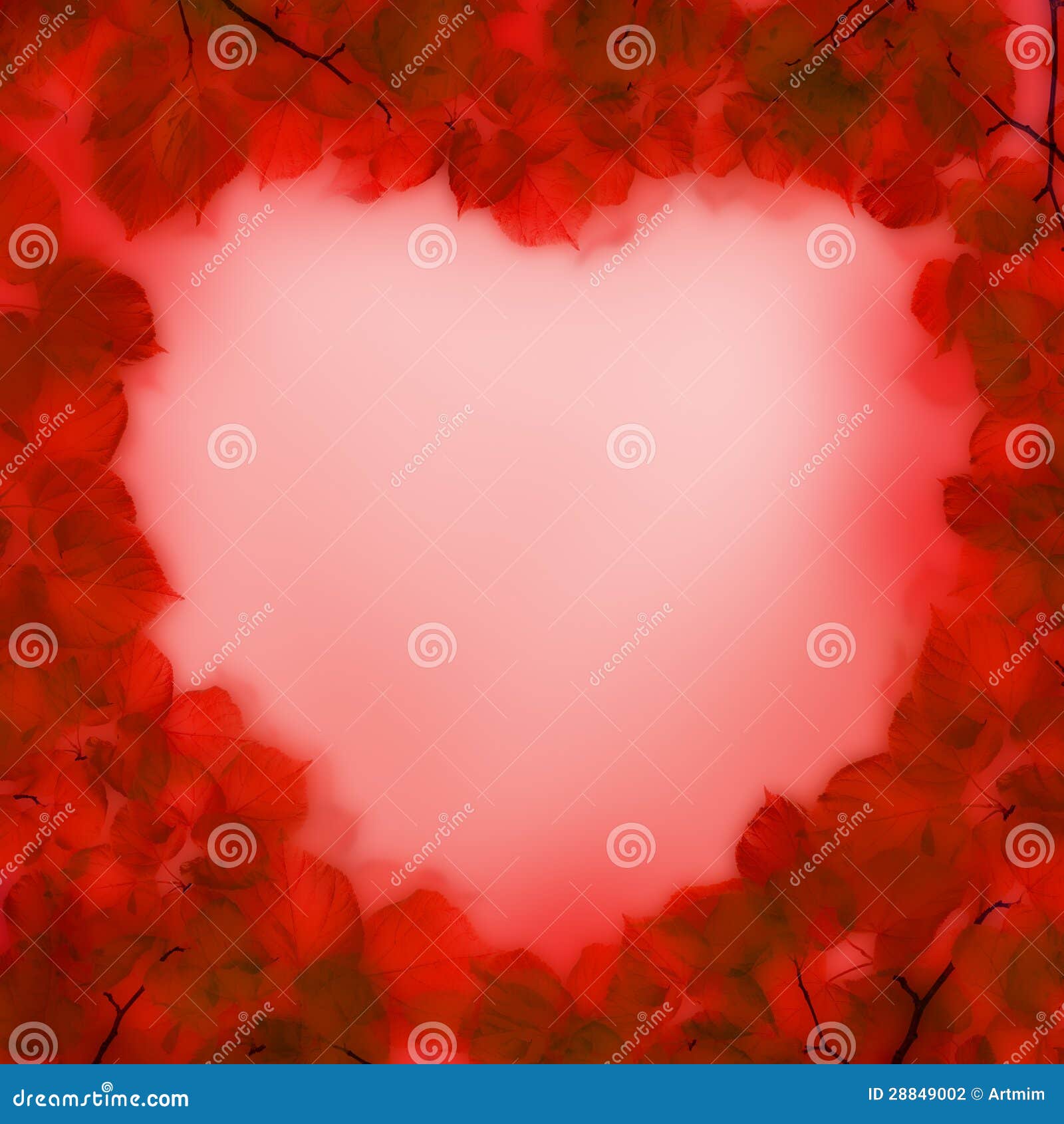 Abstract Red Heart, Love Concept Stock Illustration - Illustration of ...