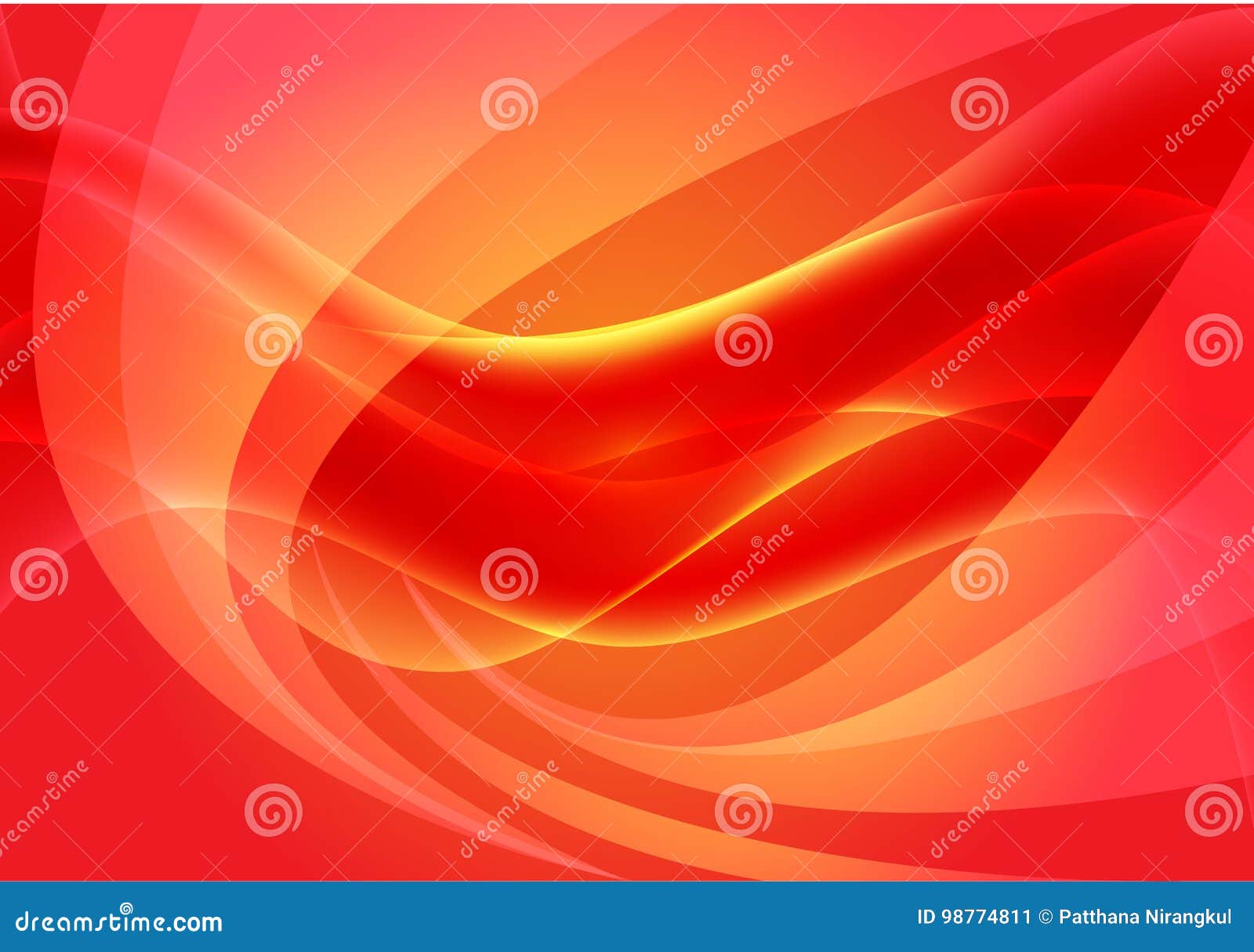 Abstract Red Hot Light Wave Technology Background Vector . Stock Vector ...