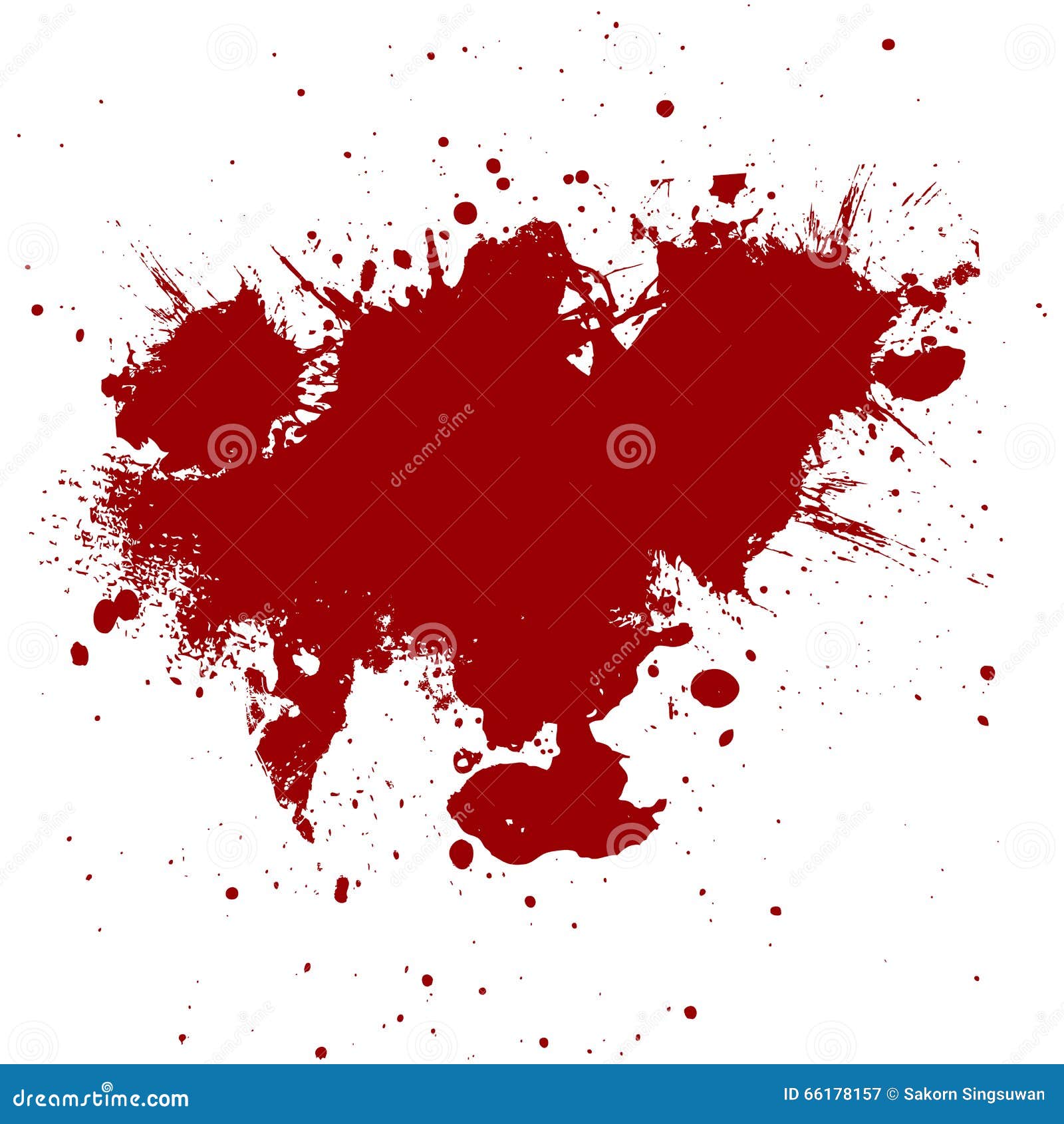 Abstract Red Ink Paint Splatter Background. Illustration Design Stock ...