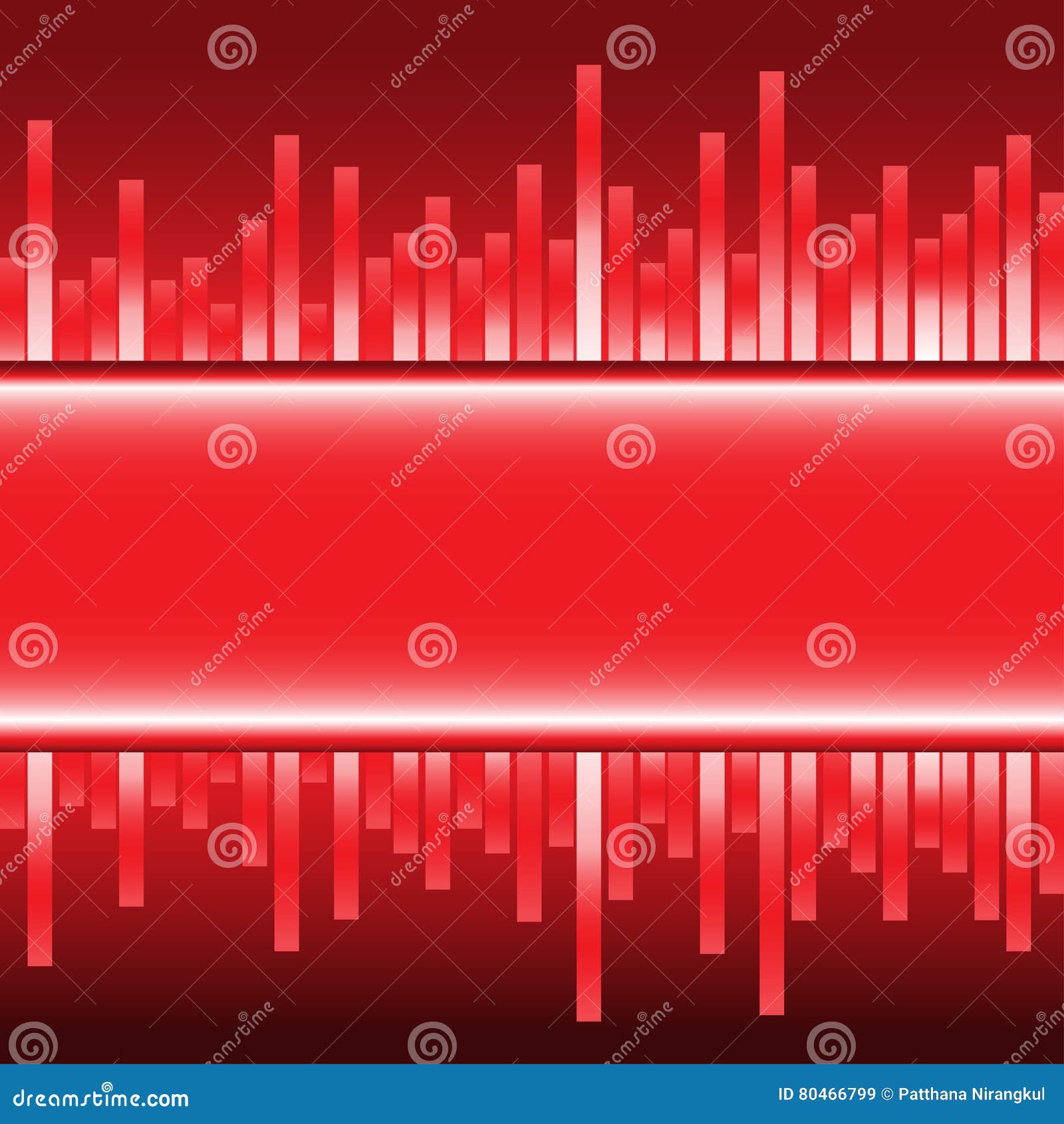 Abstract Red Label Equalizer Graph Modern Vector. Stock Vector ...