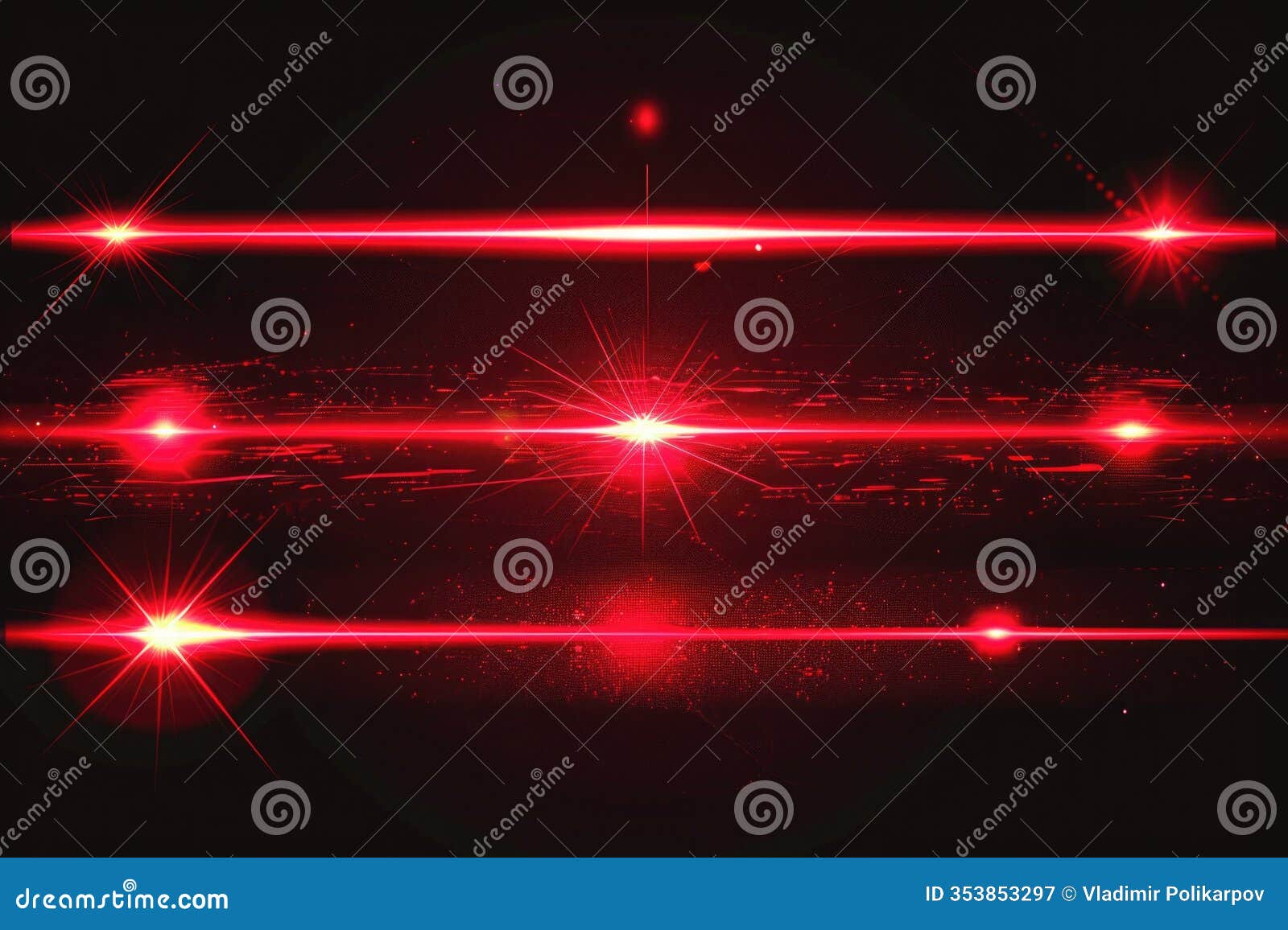 Abstract Red Light Effects on a Dark Backdrop. Suitable for Graphic ...