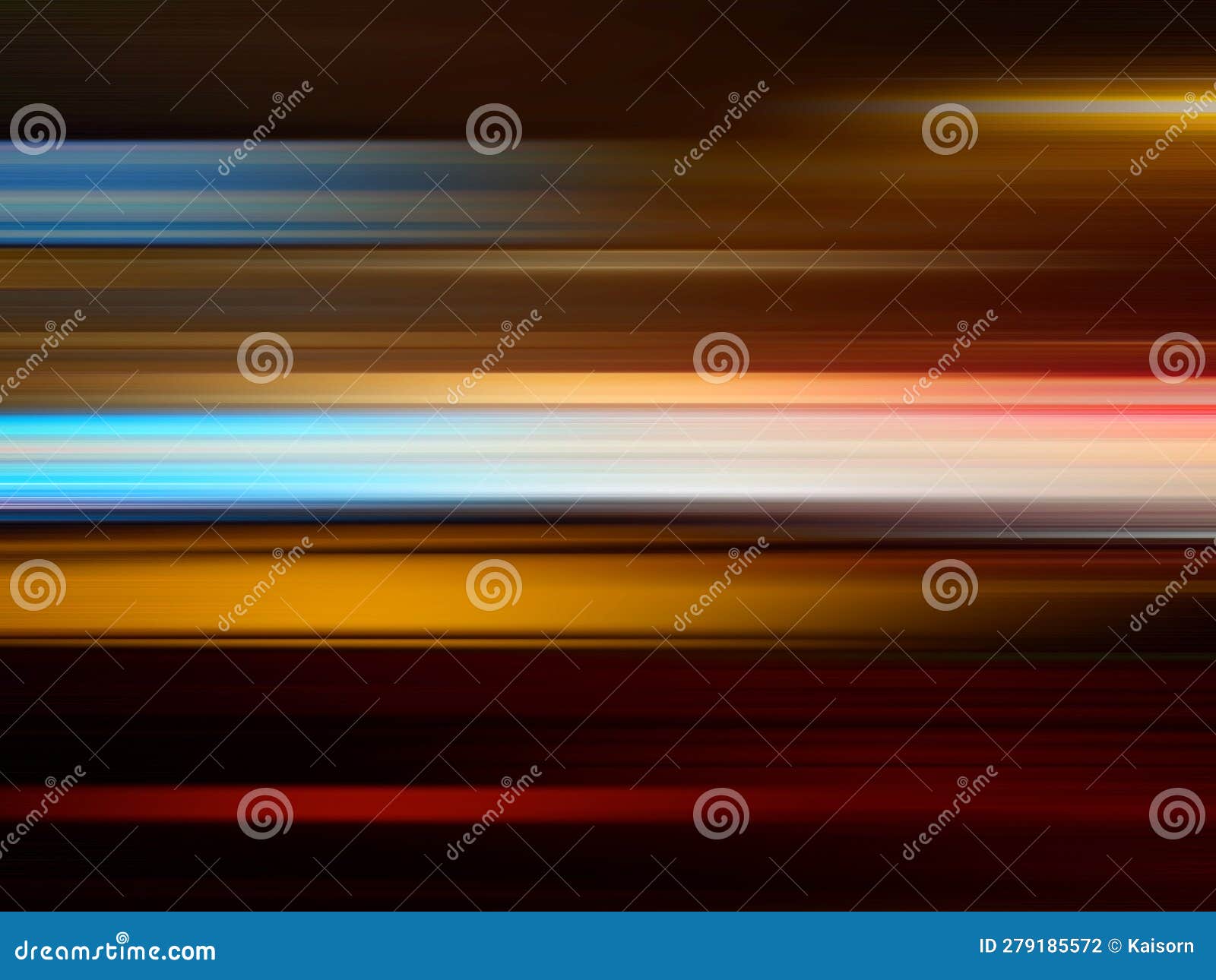 Abstract Red Light Speed Line in Dark Background. City Light Trails ...