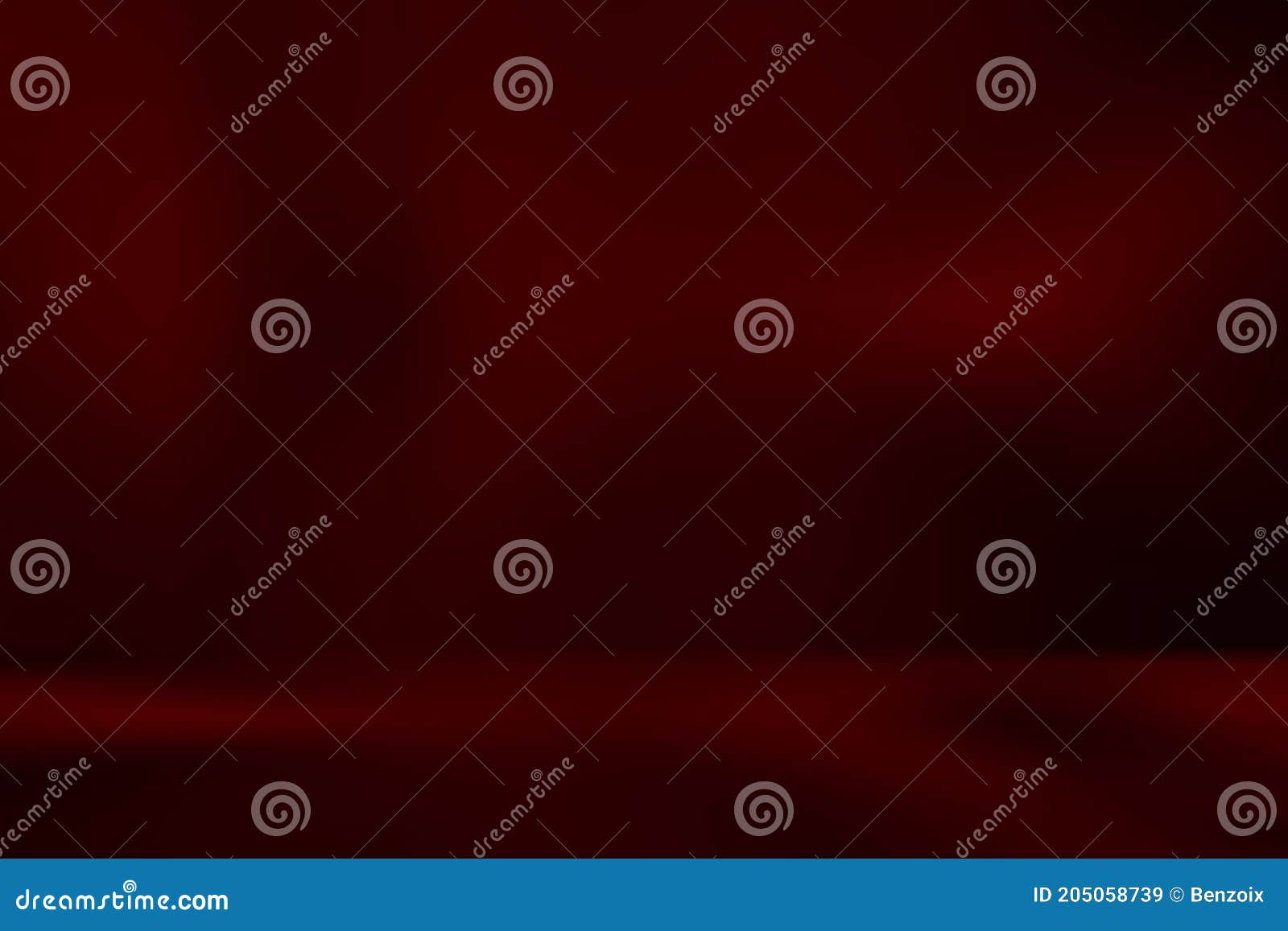 Abstract Red Light Studio Background with Gradient. Stock Illustration ...