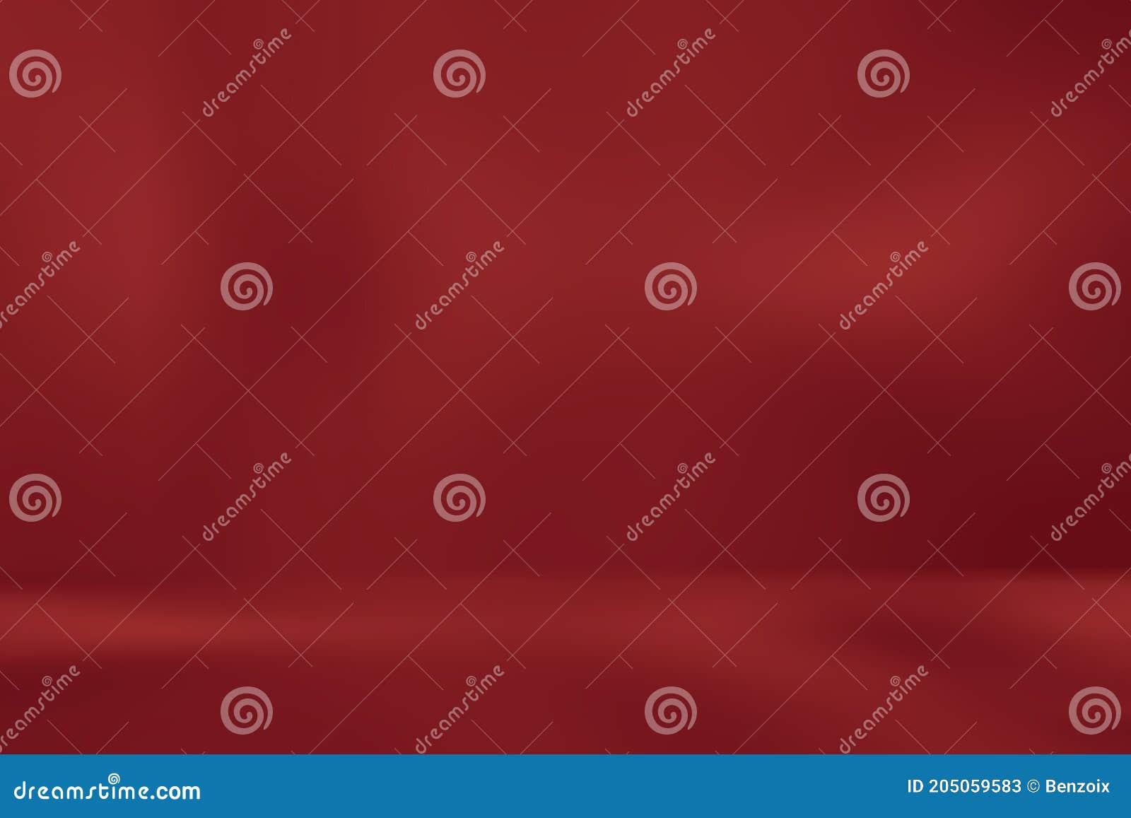 Abstract Red Light Studio Background with Gradient. Stock Illustration ...