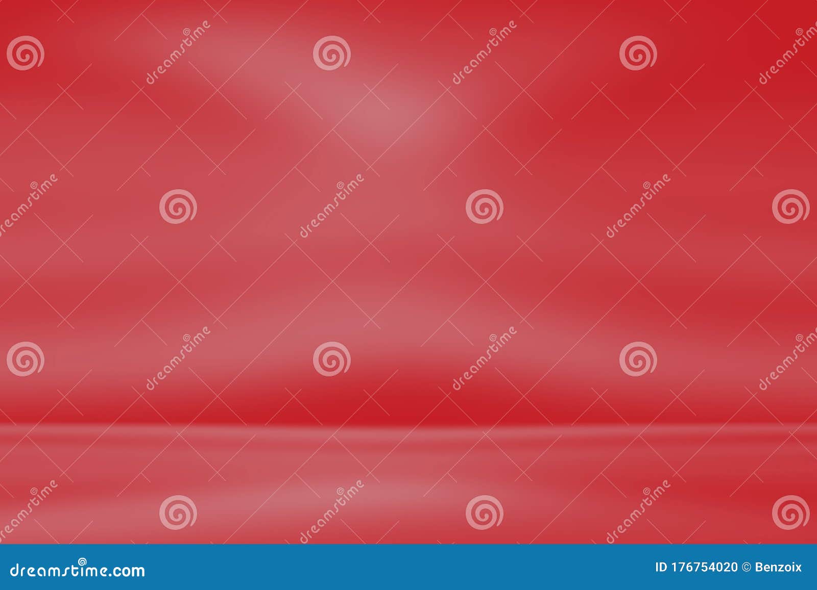 Abstract Red Light Studio Background with Gradient. Stock Illustration ...
