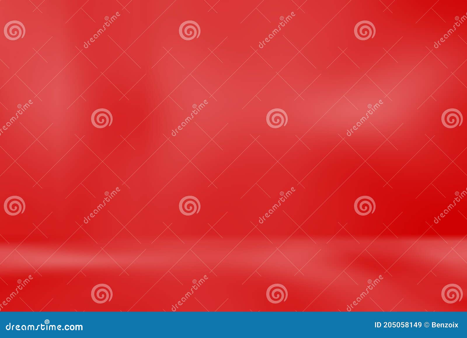 Abstract Red Light Studio Background with Gradient. Stock Illustration ...