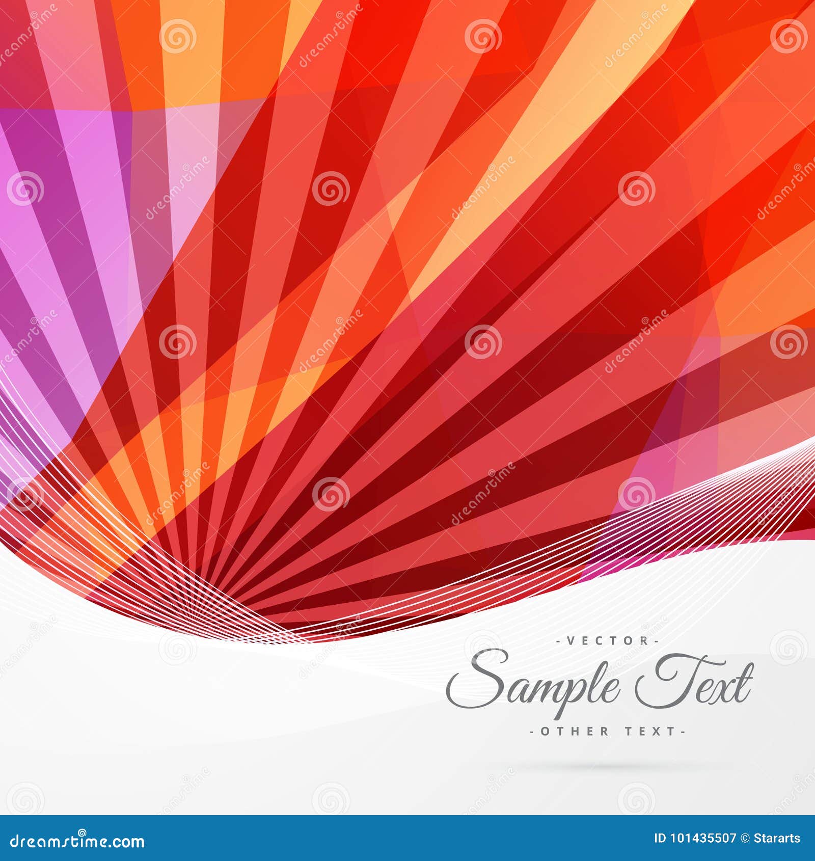 Abstract Red Line Rays Background Stock Vector - Illustration of comic ...