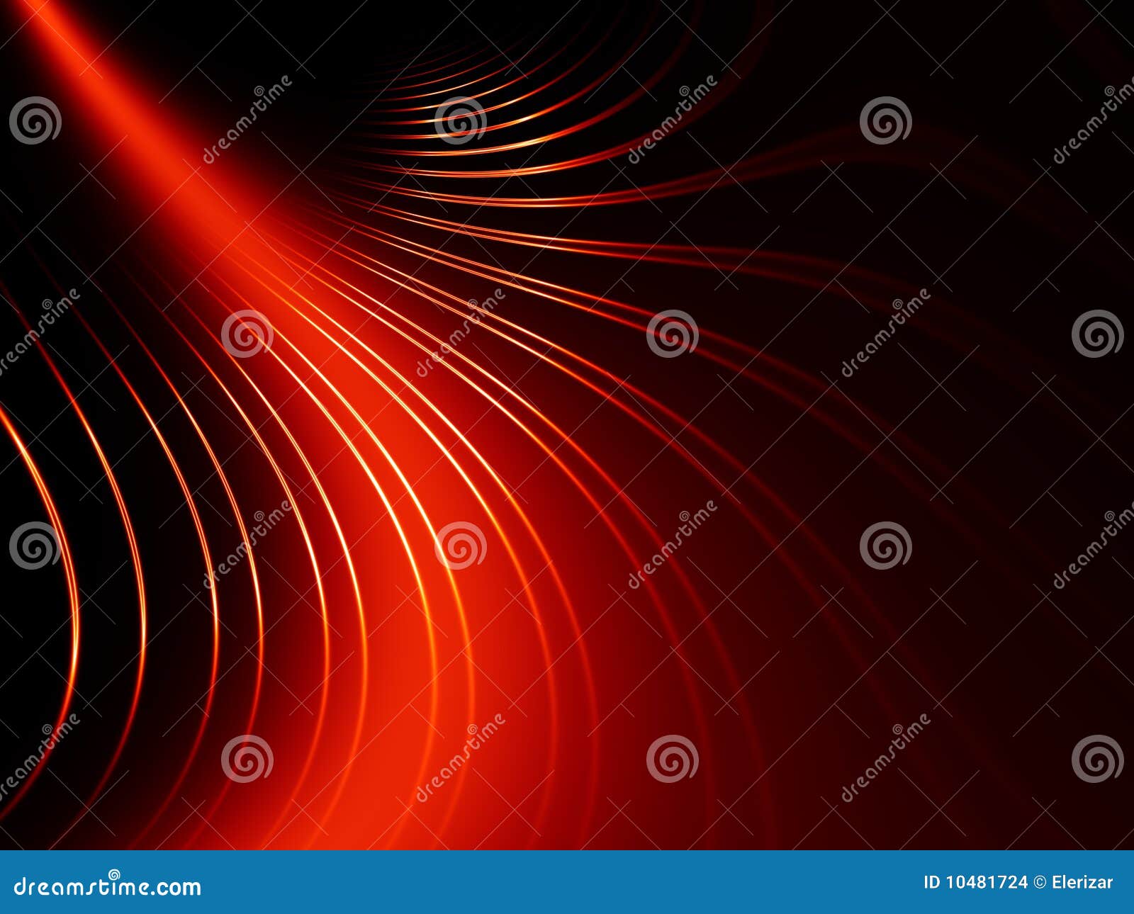 Abstract red lines stock illustration. Illustration of copy - 10481724