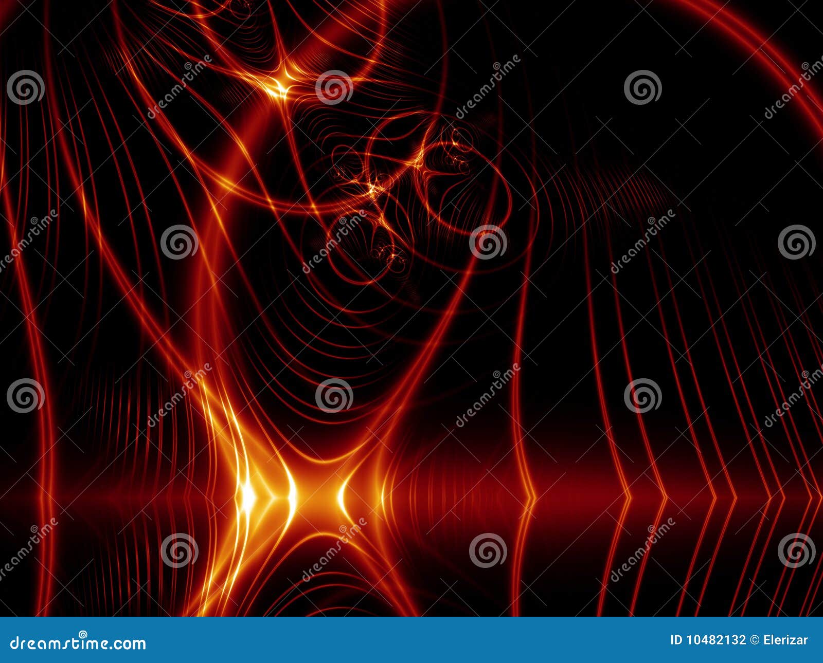 Abstract red lines stock illustration. Illustration of illustrations ...