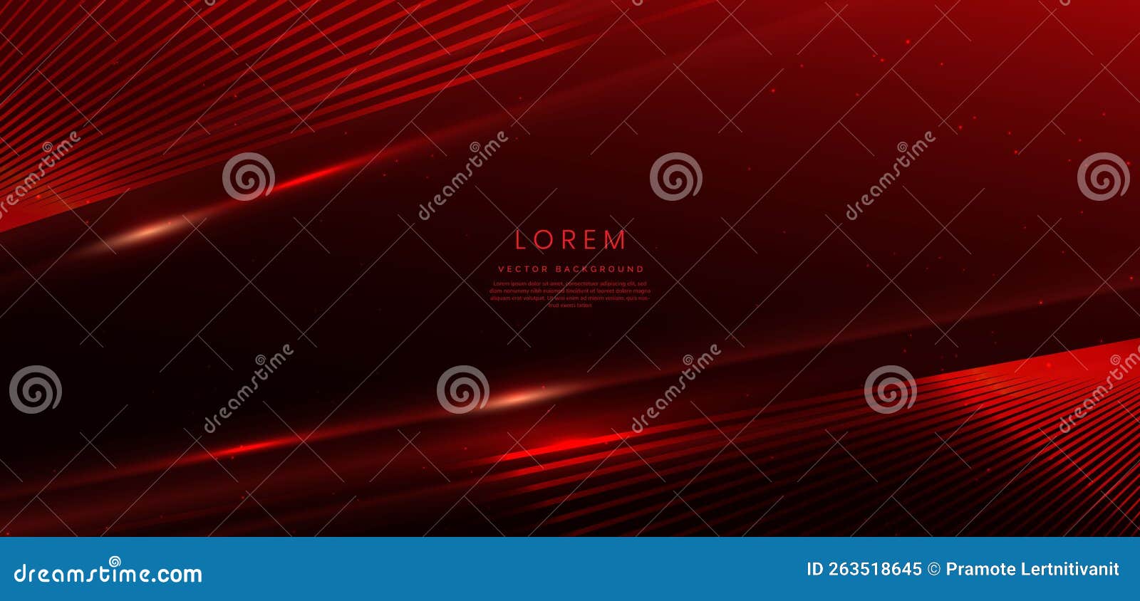 Abstract Red Lines Diagonal on Red Background with Lighting Effect and ...