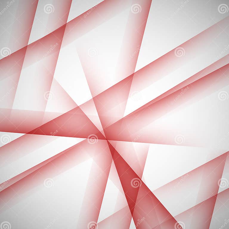 Abstract Red Lines on a White Background Stock Vector - Illustration of ...