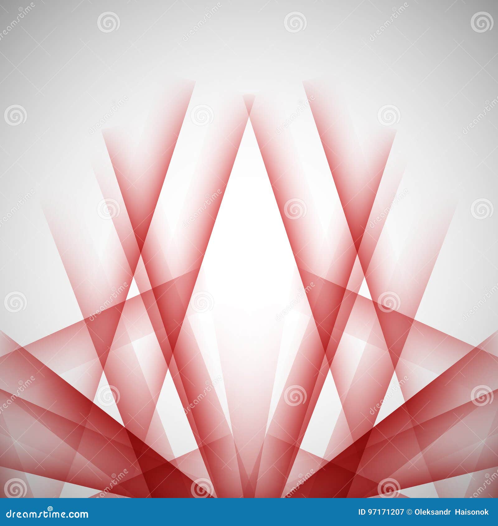 Abstract Red Lines on a White Background Stock Vector - Illustration of ...