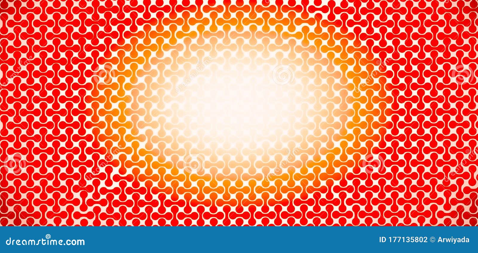 Abstract Red Linking Dots Background Stock Illustration - Illustration ...