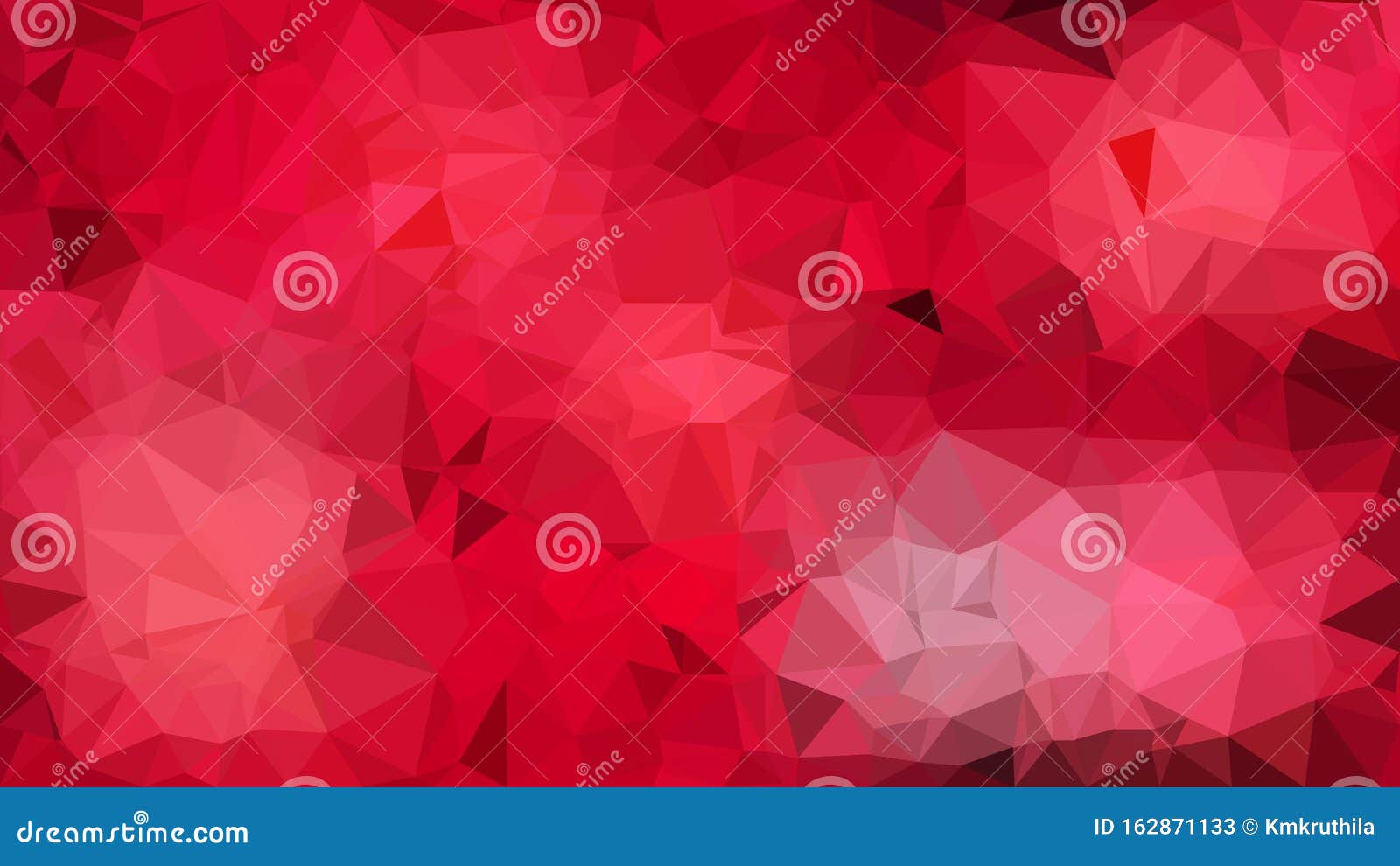 Abstract Red Low Poly Background Design Vector Graphic Stock Vector ...