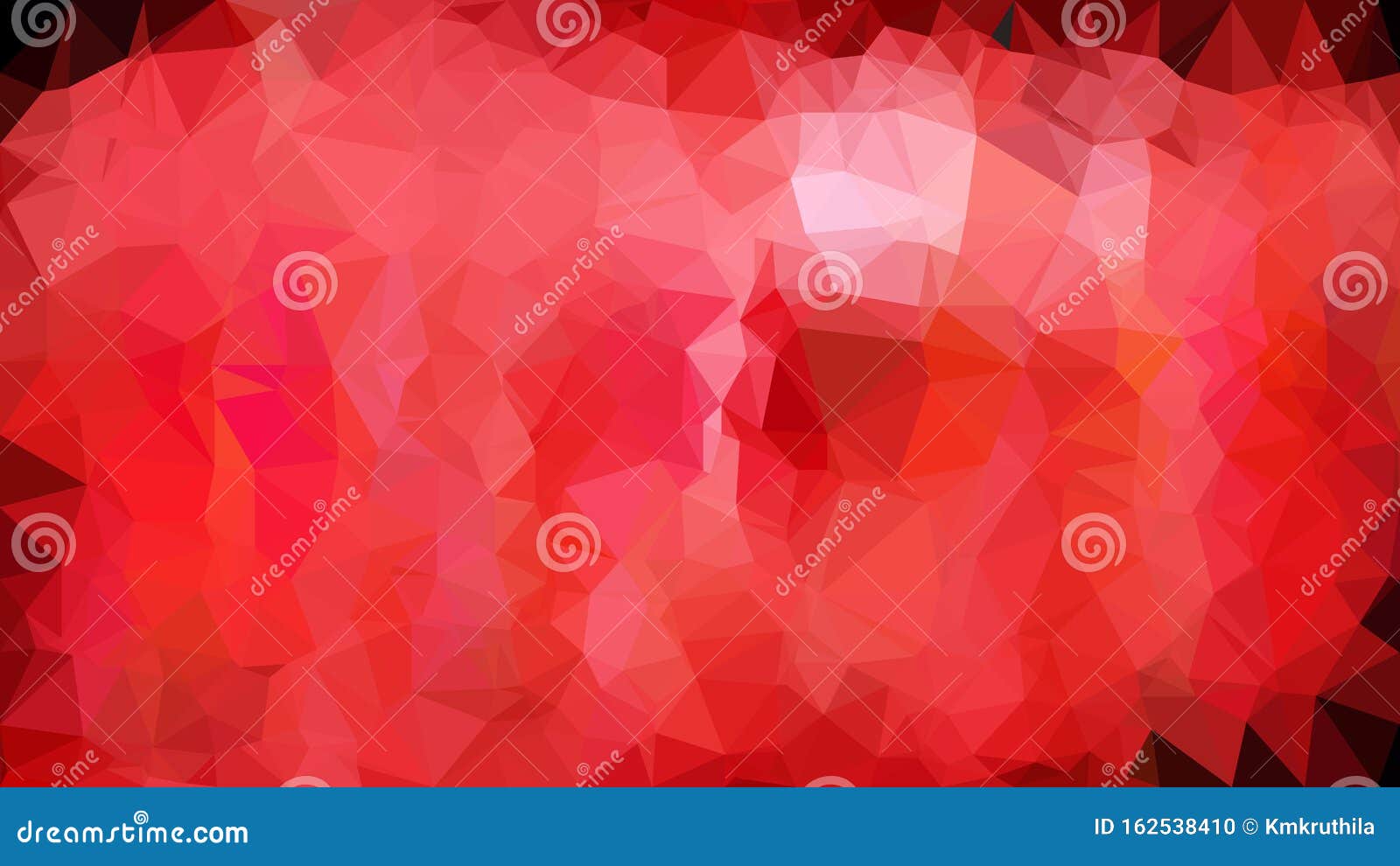 Abstract Red Low Poly Background Illustration Stock Vector ...