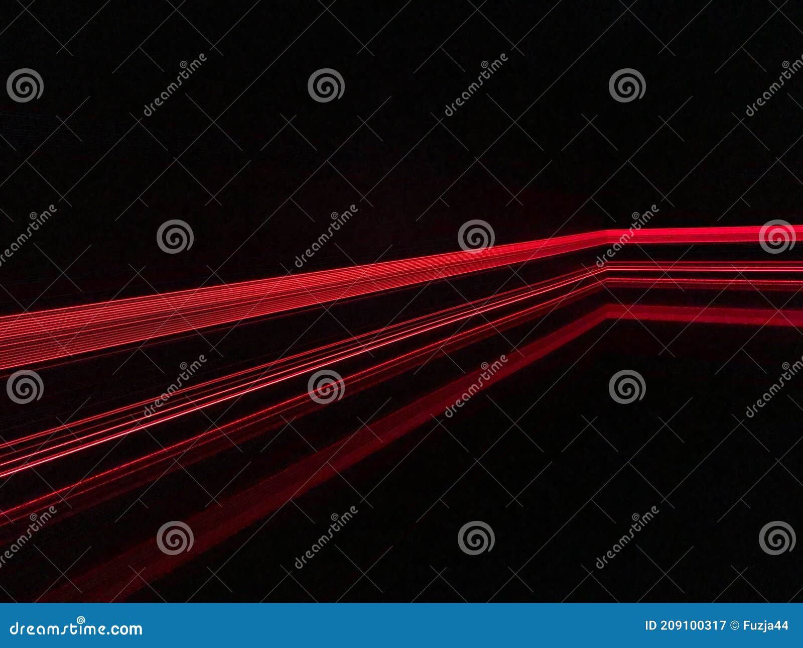 Abstract Red Luminous Lines Background Stock Image - Image of circle ...