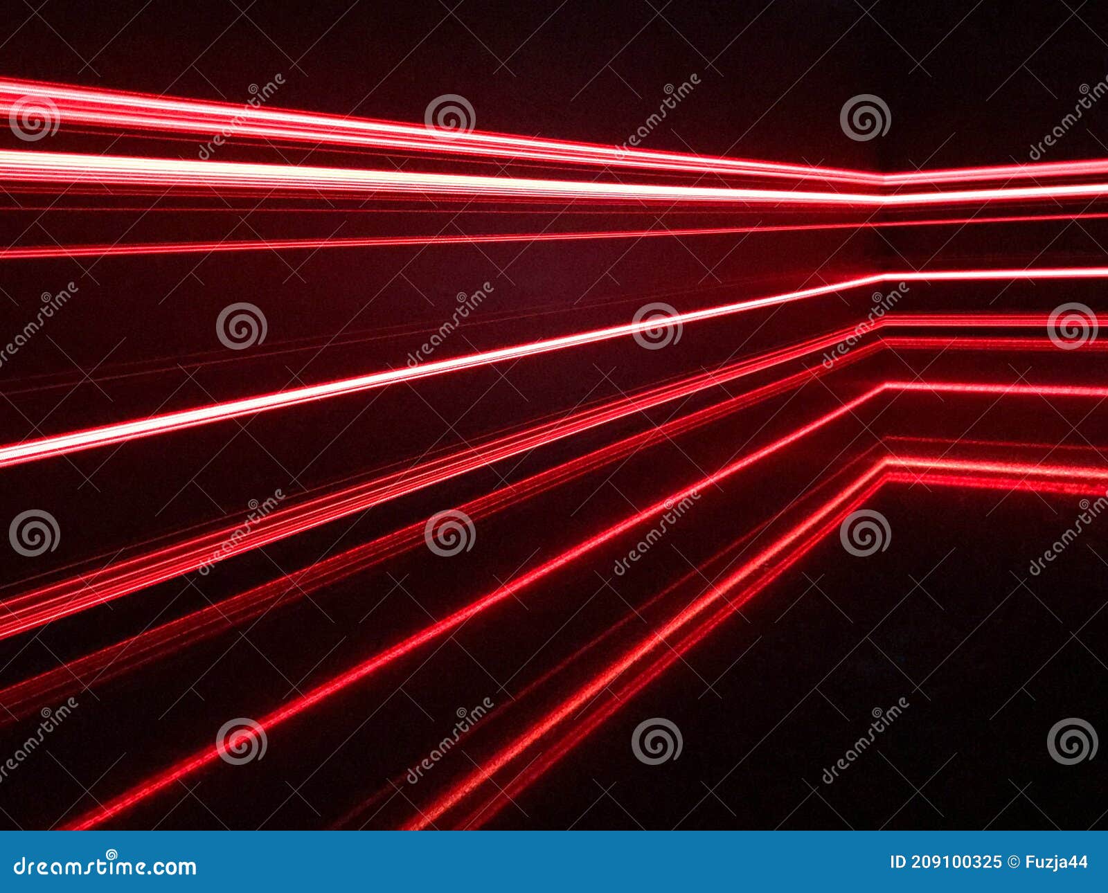 Abstract Red Luminous Lines Background Stock Image - Image of pattern ...