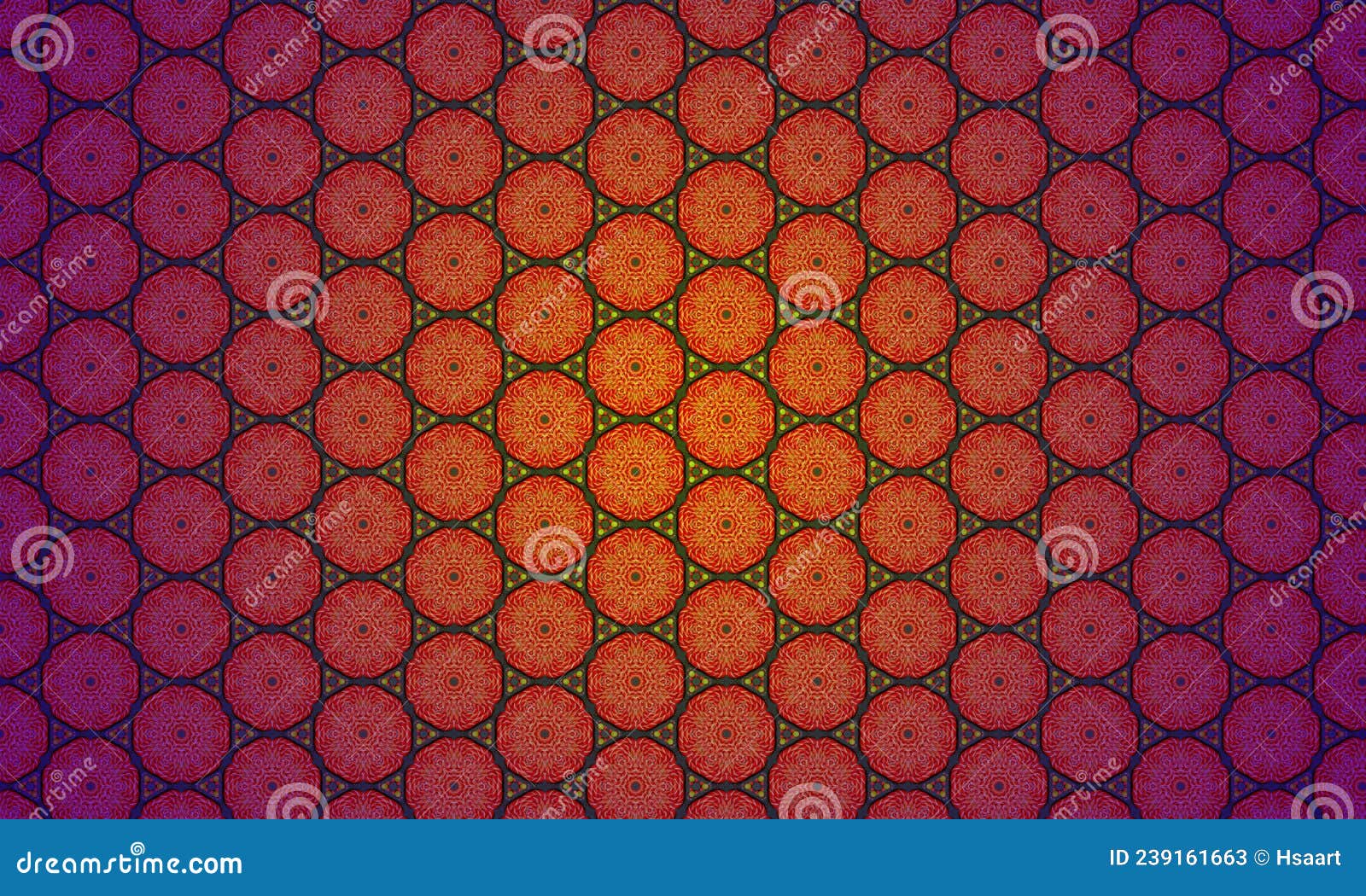 Abstract Red Mandal Fabric Repeat Fabric Background Pattern Stock ...