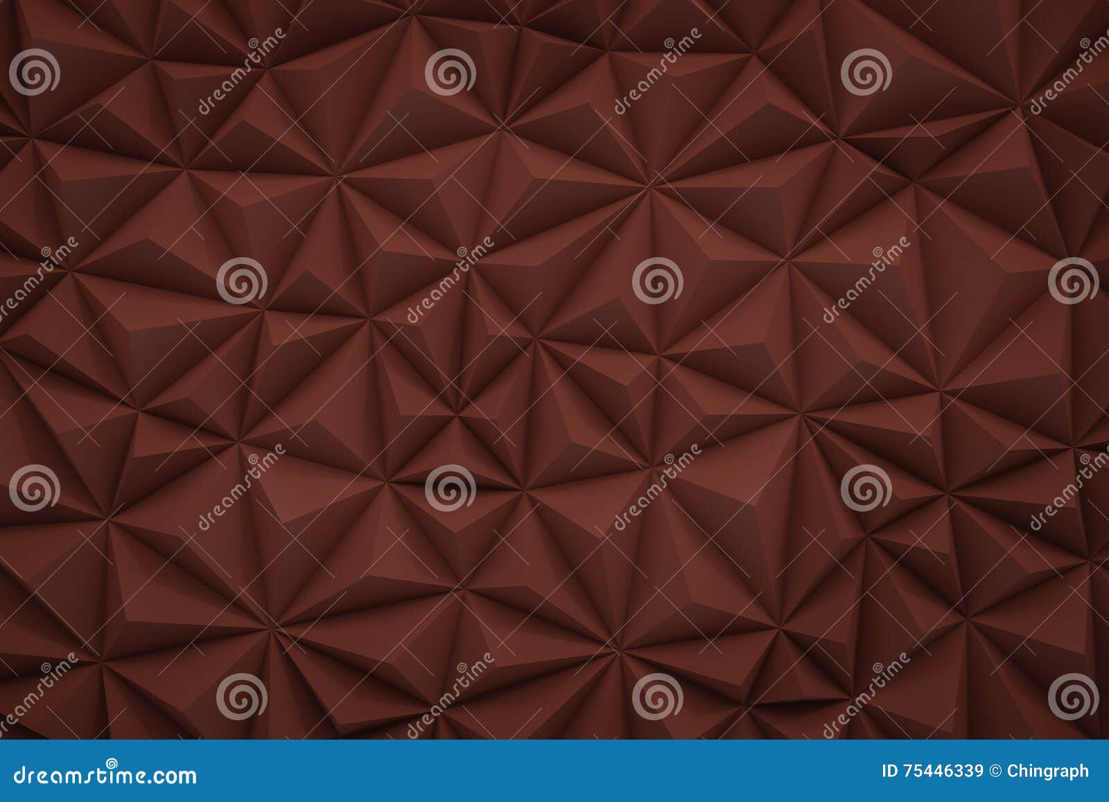 Abstract Red Marsala Low Poly Background with Copy Space 3d Rend Stock ...