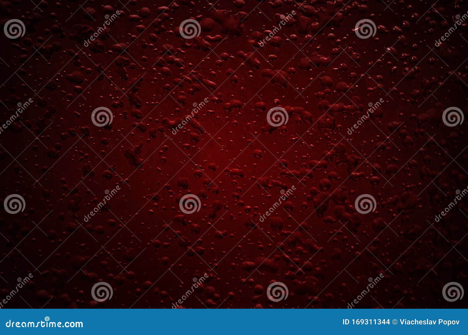 Dark Red Metal Texture with Drop Stock Photo - Image of background ...