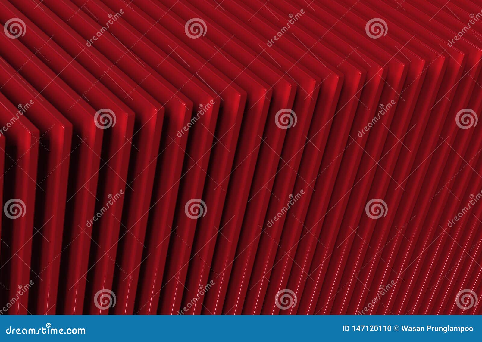 The Abstract Red Metal Pattern Background. 3D Illustration Stock ...